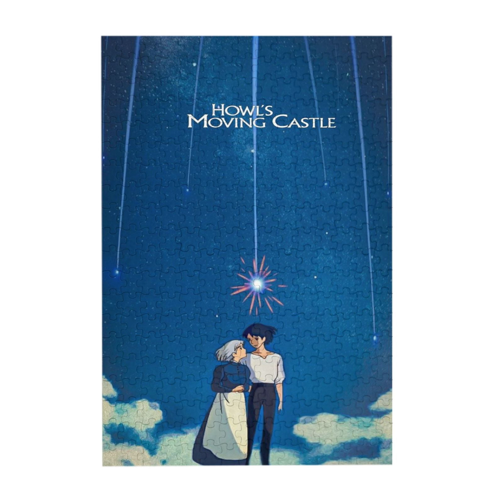 300 Piece Wooden Puzzles Howls Moving Castl Jigsaw Puzzles for Adults ...