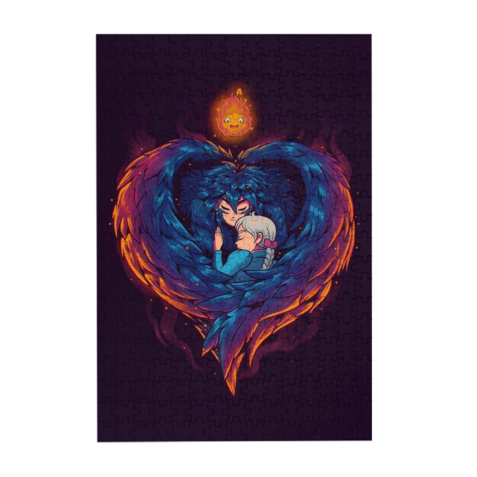 300 Piece Wooden Puzzles Howls Moving Castl Jigsaw Puzzles for Adults ...