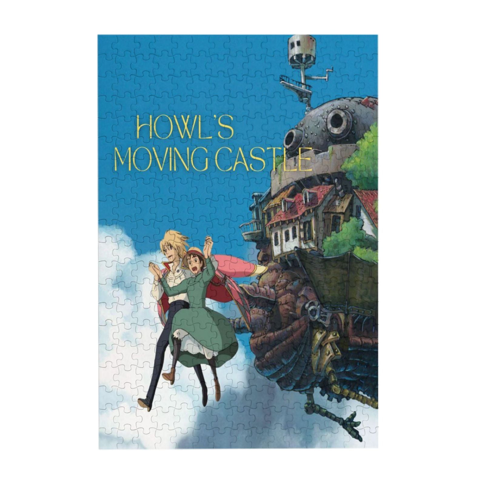 300 Piece Wooden Puzzles Howls Moving Castl Jigsaw Puzzles for Adults ...