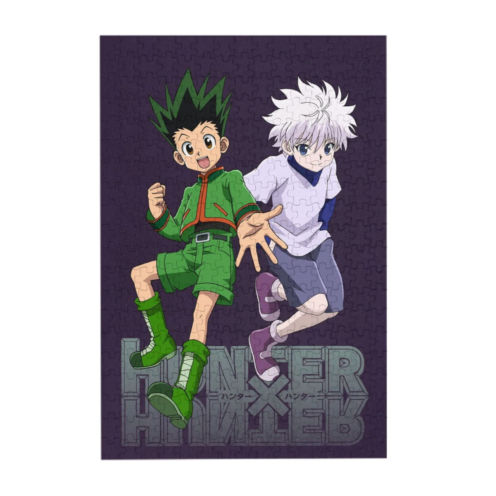 300 Piece Wooden Puzzles Hunter X Hunte Gon Killua Jigsaw Puzzles for ...