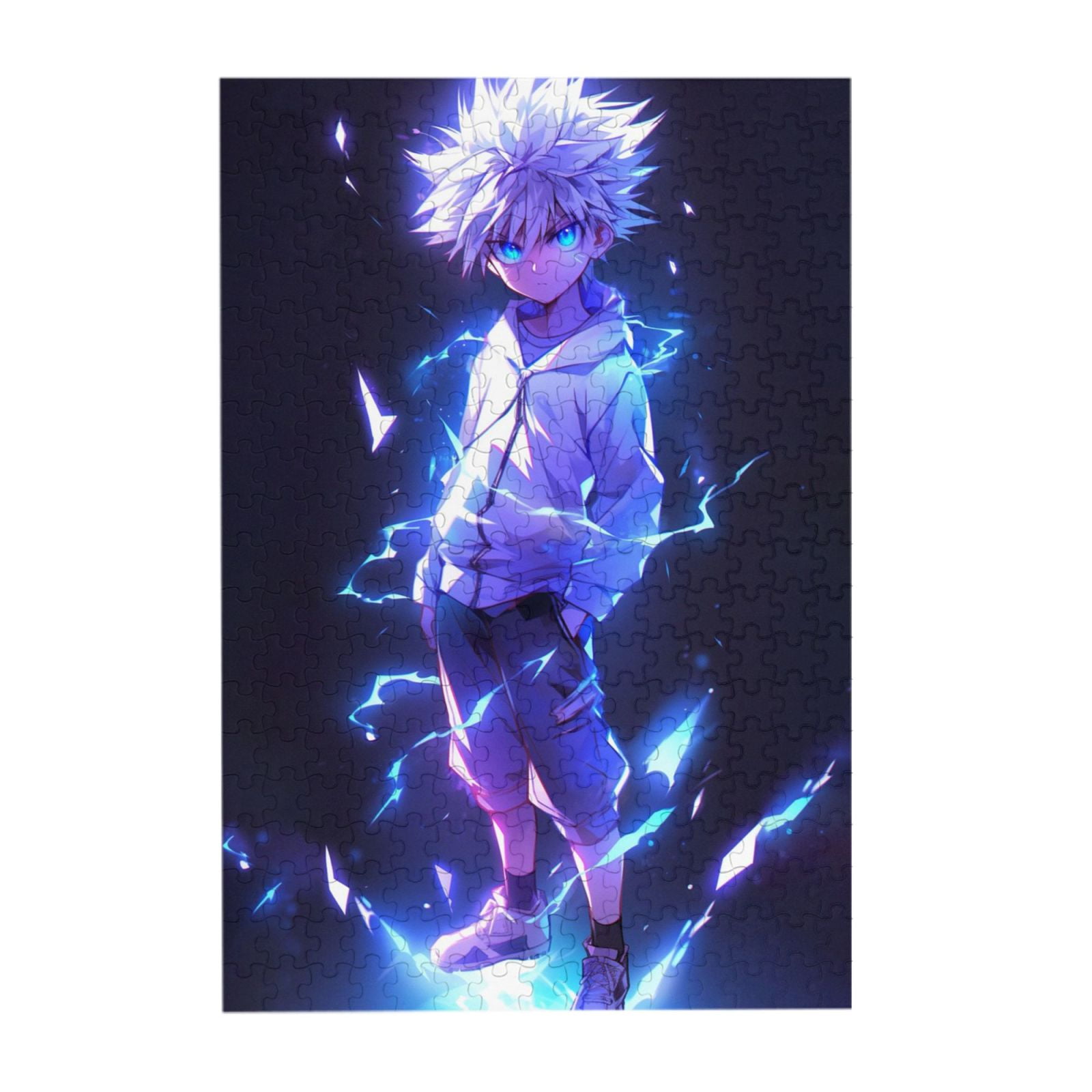 300 Piece Wooden Puzzles Hunter X Hunte Killua Lightning Jigsaw Puzzles ...