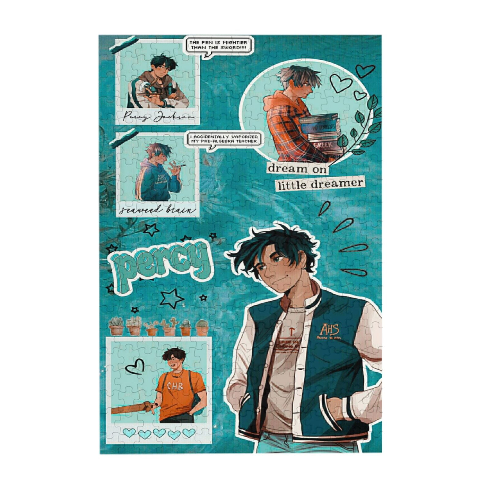 300 Piece Wooden Puzzles Percy Jackson Jigsaw Puzzles for Adults Kids ...