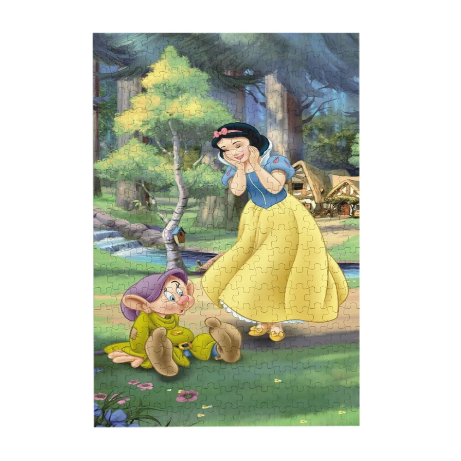 300 Piece Wooden Puzzles Snow Whi-t Jigsaw Puzzles for Adults Kids ...