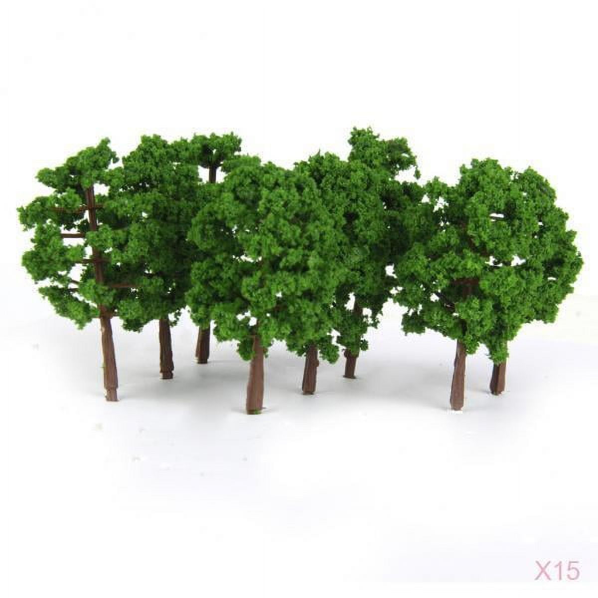 300 Pieces 1/150 N Gauge Green Trees Diorama Sandtable Garden Landscape Accs - Walmart.com