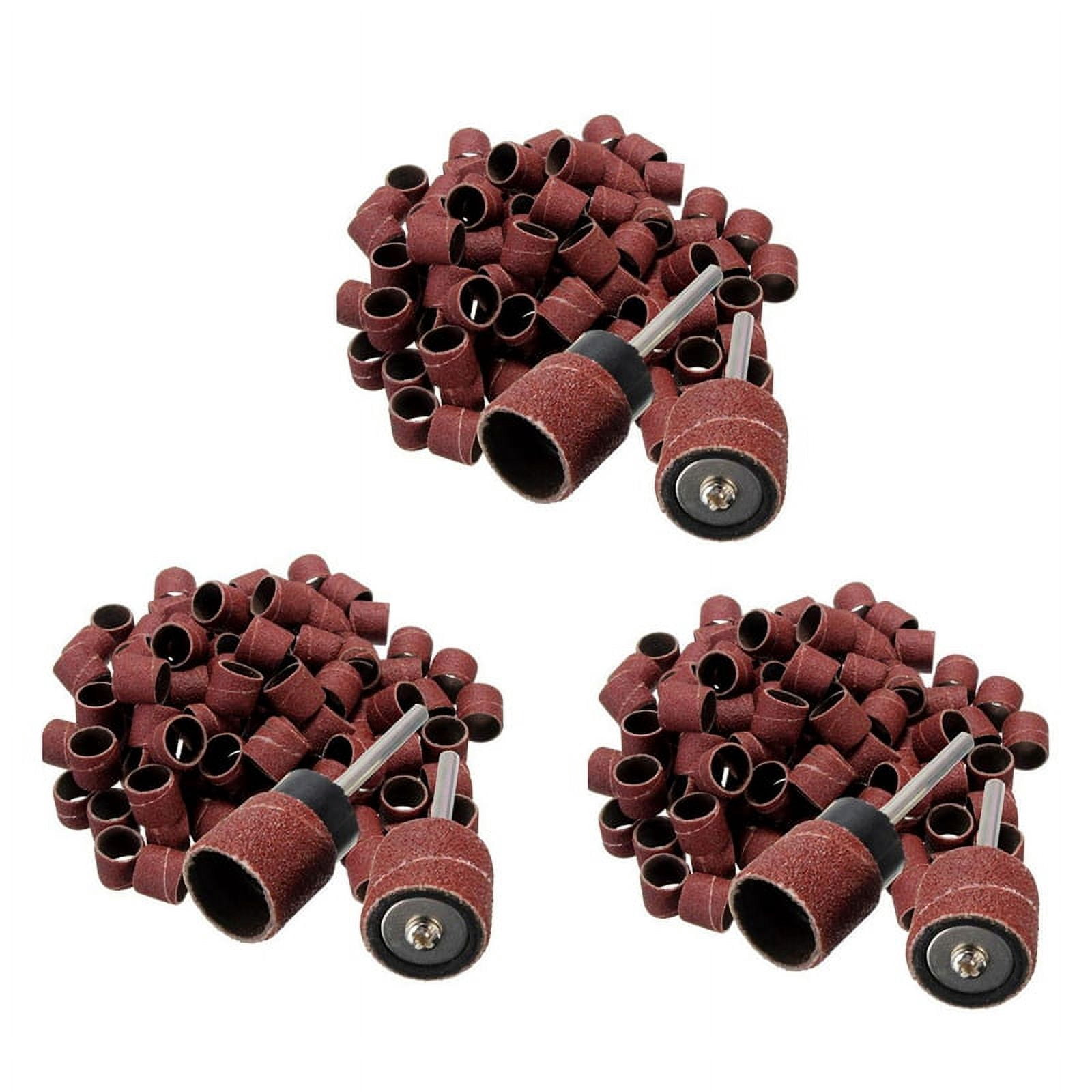 300 Pieces 1/2 Inch Polished Sandpaper Ring Polishing Abrasive Tape in ...