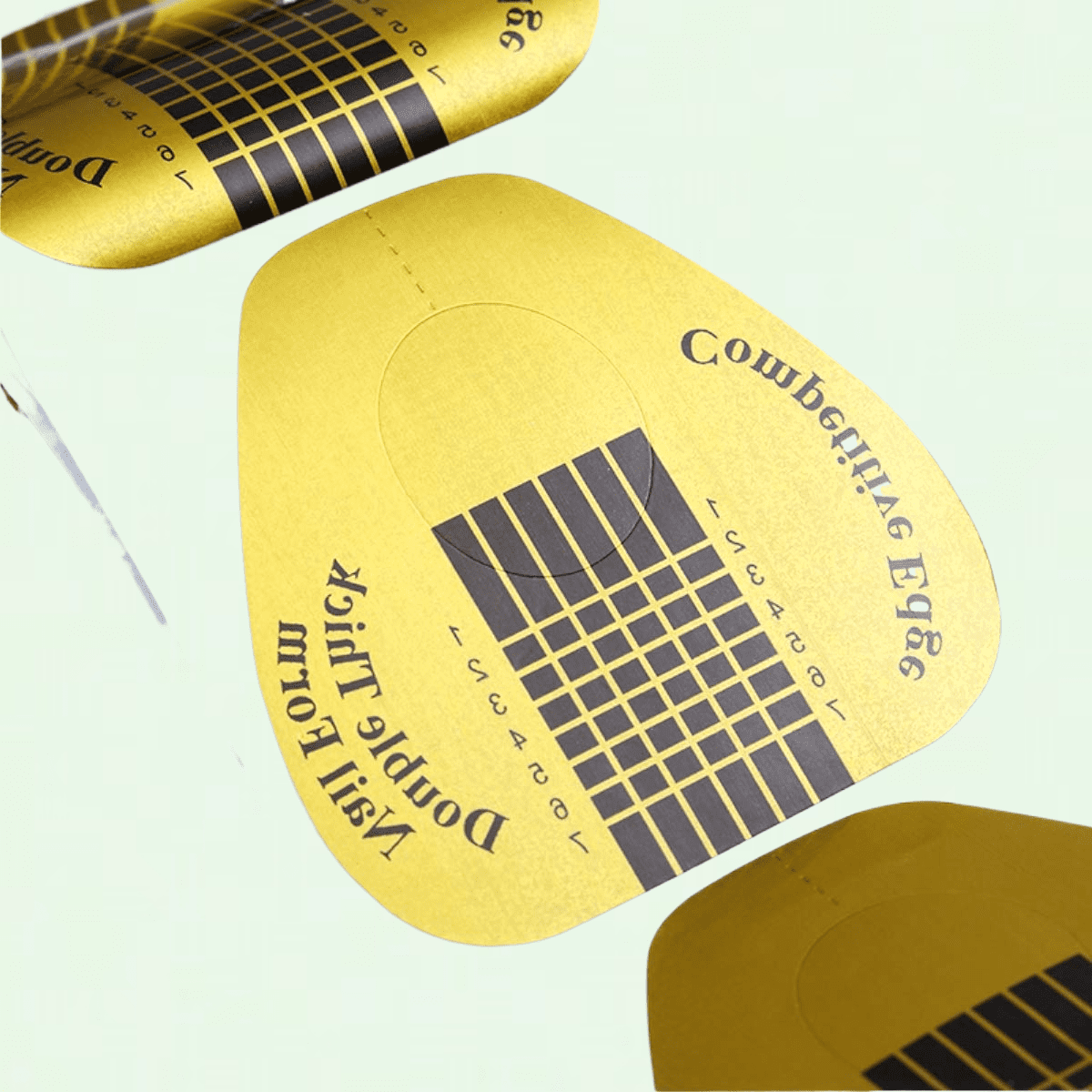 300 Pieces Acrylic Nail Forms, Creative Organic Shape Nail Forms for ...