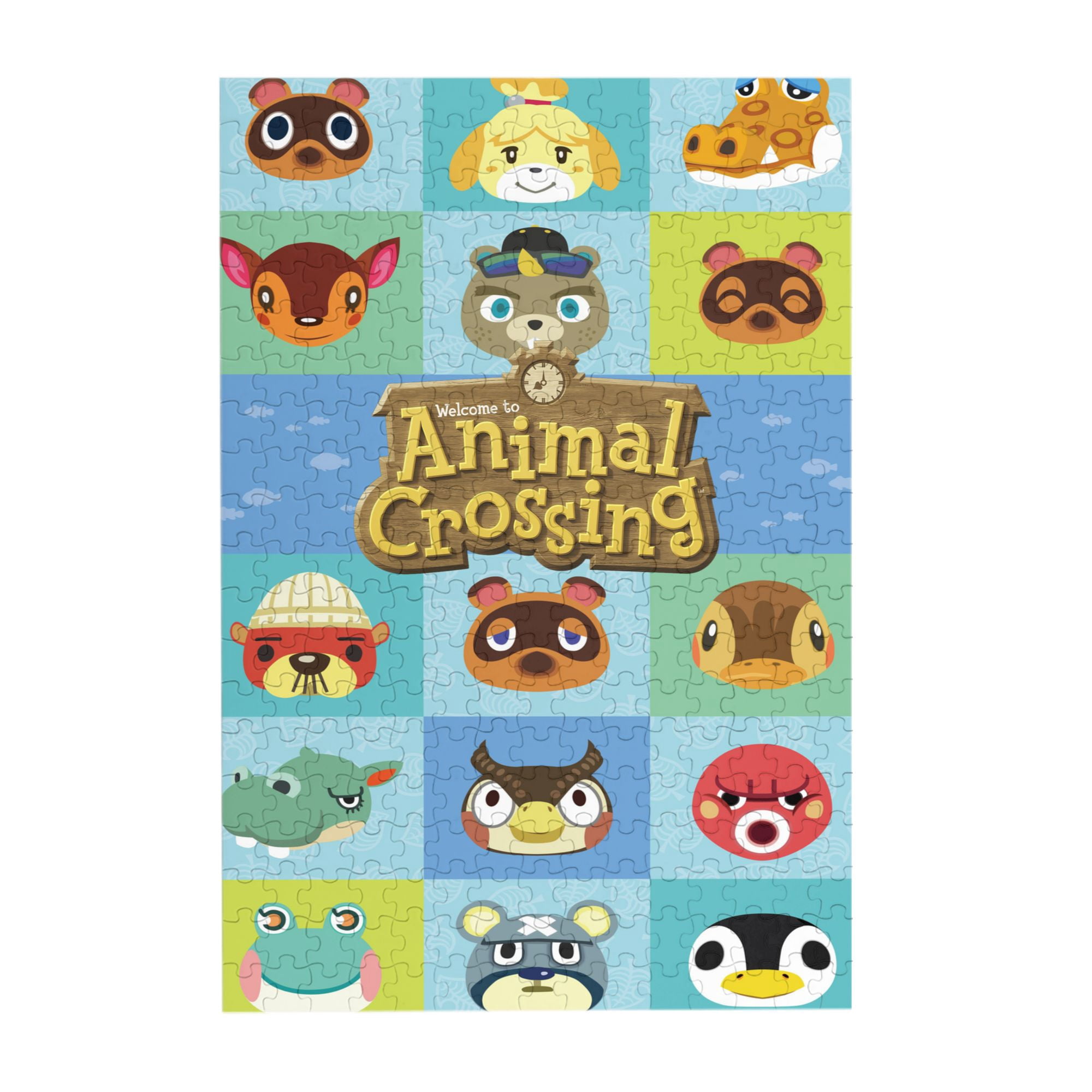 300 Pieces Animal Crossing Wooden Jigsaw Puzzles Educational ...
