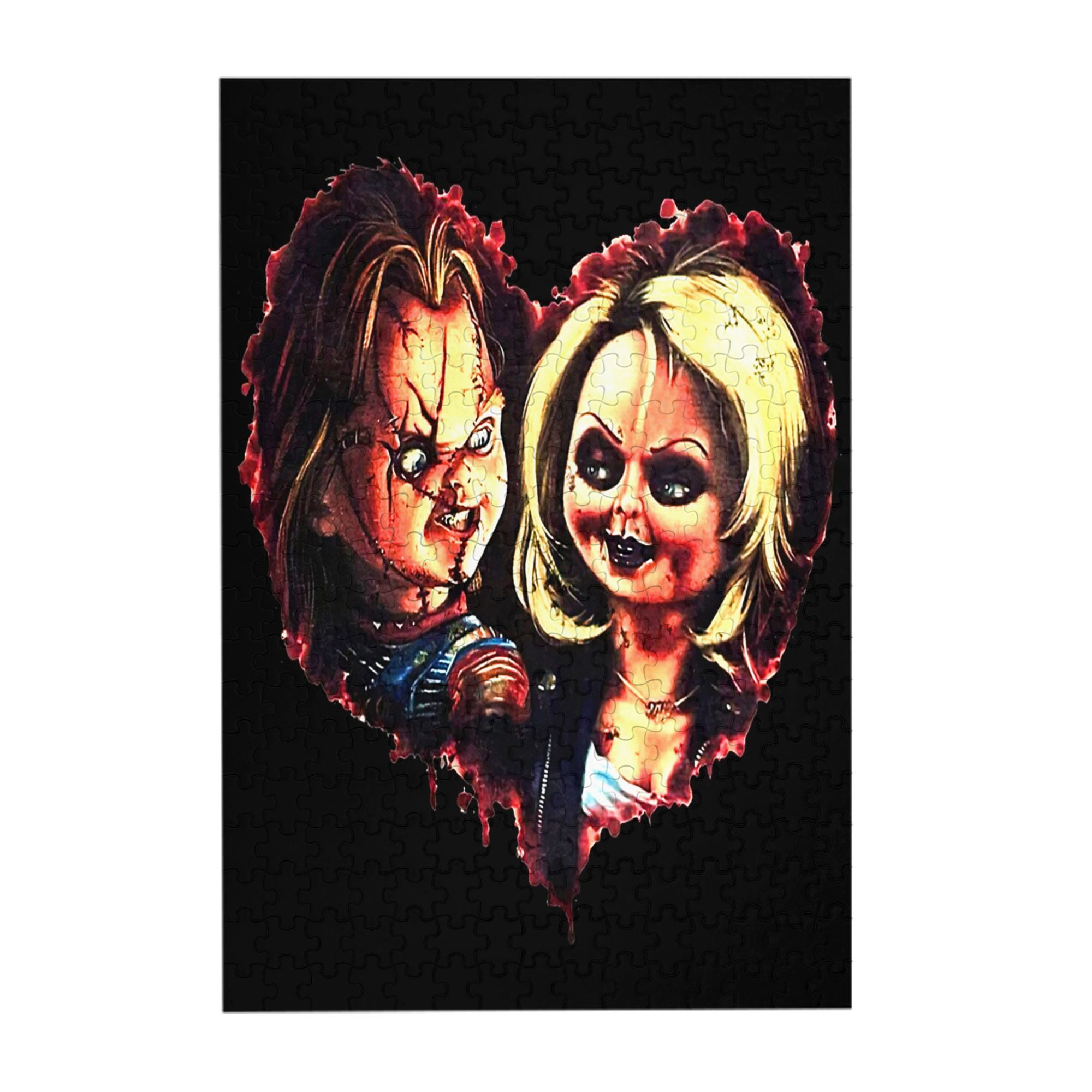 300 Pieces Bride of Chucky And Tiffany Puzzle for Adults and Teenagers ...
