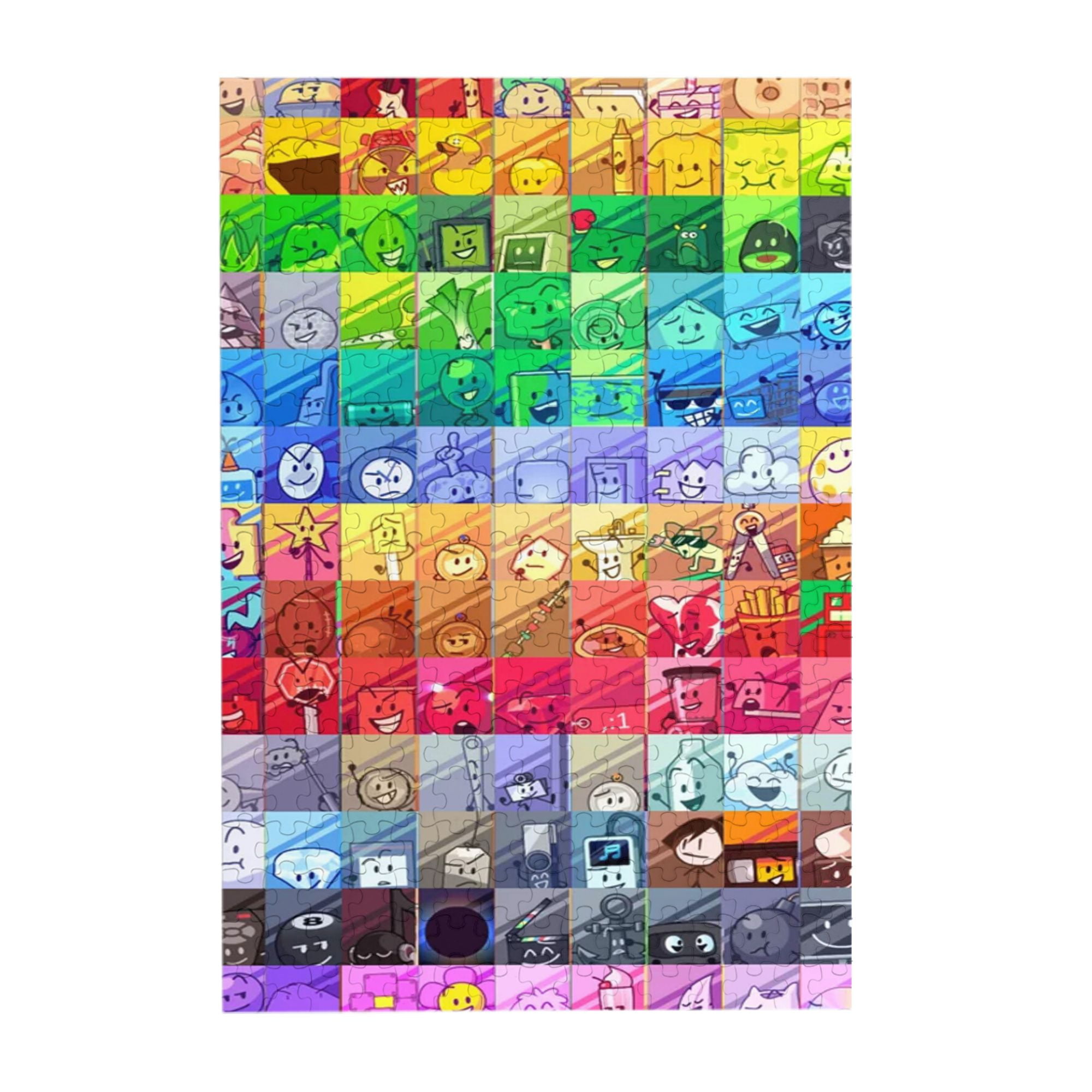 300 Pieces Game BFDI Battle For Dream Island Puzzle for Adults and ...