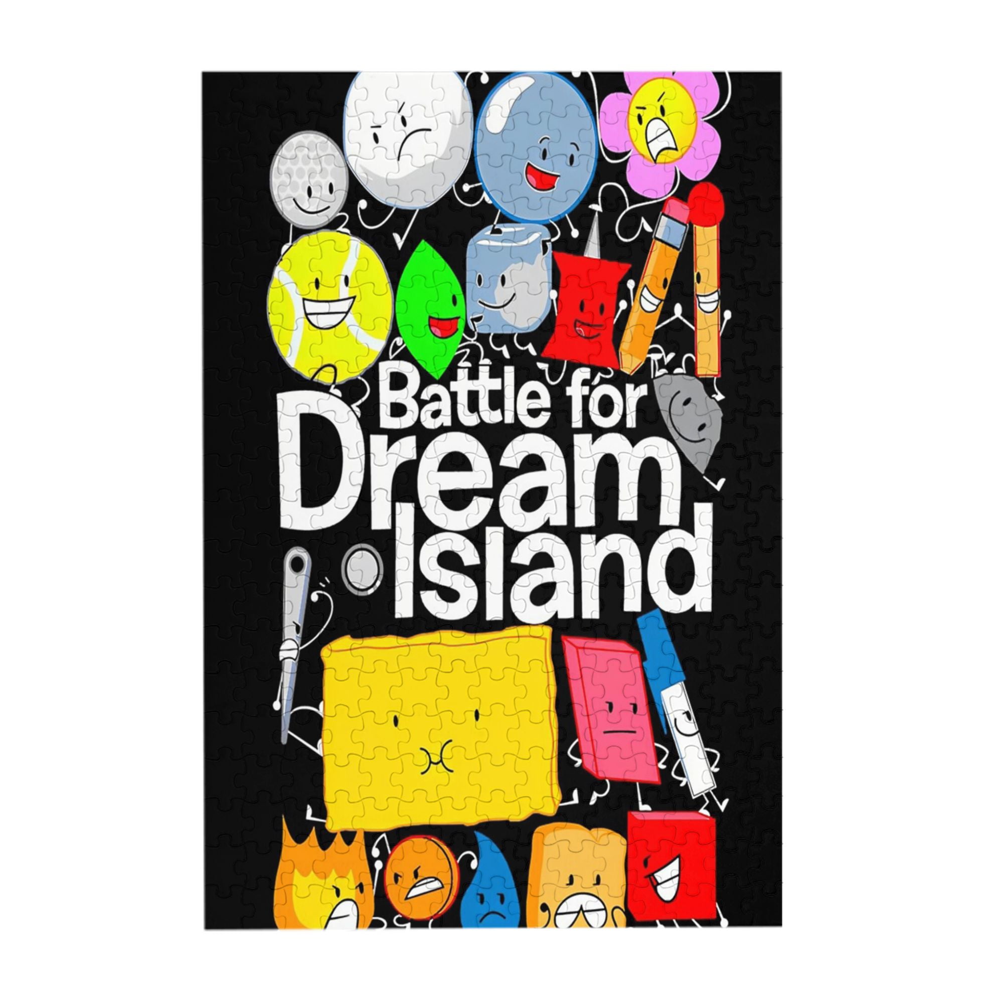 300 Pieces Game BFDI Battle For Dream Island Puzzle for Adults and ...