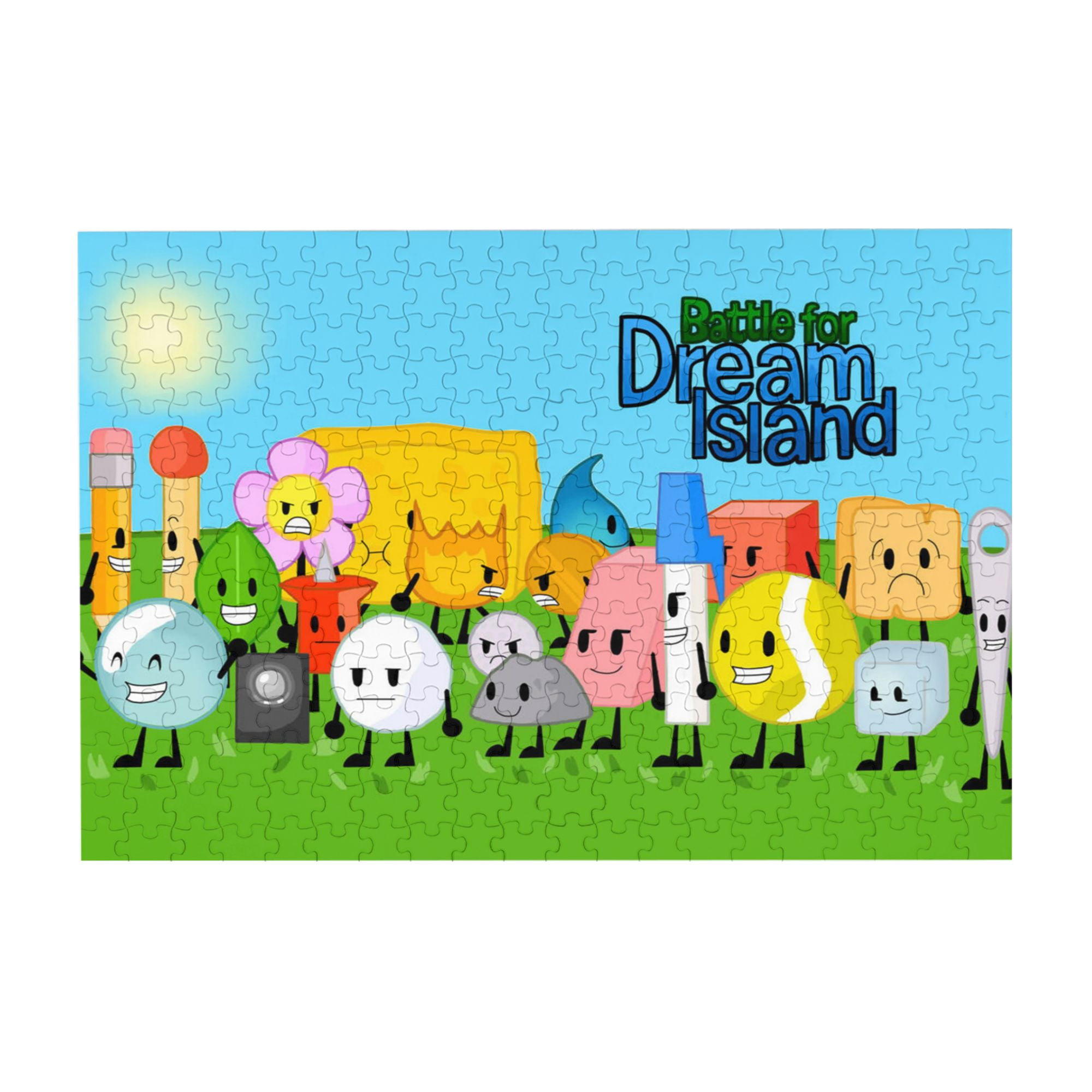 300 Pieces Game BFDI Battle For Dream Island Puzzle for Adults and ...