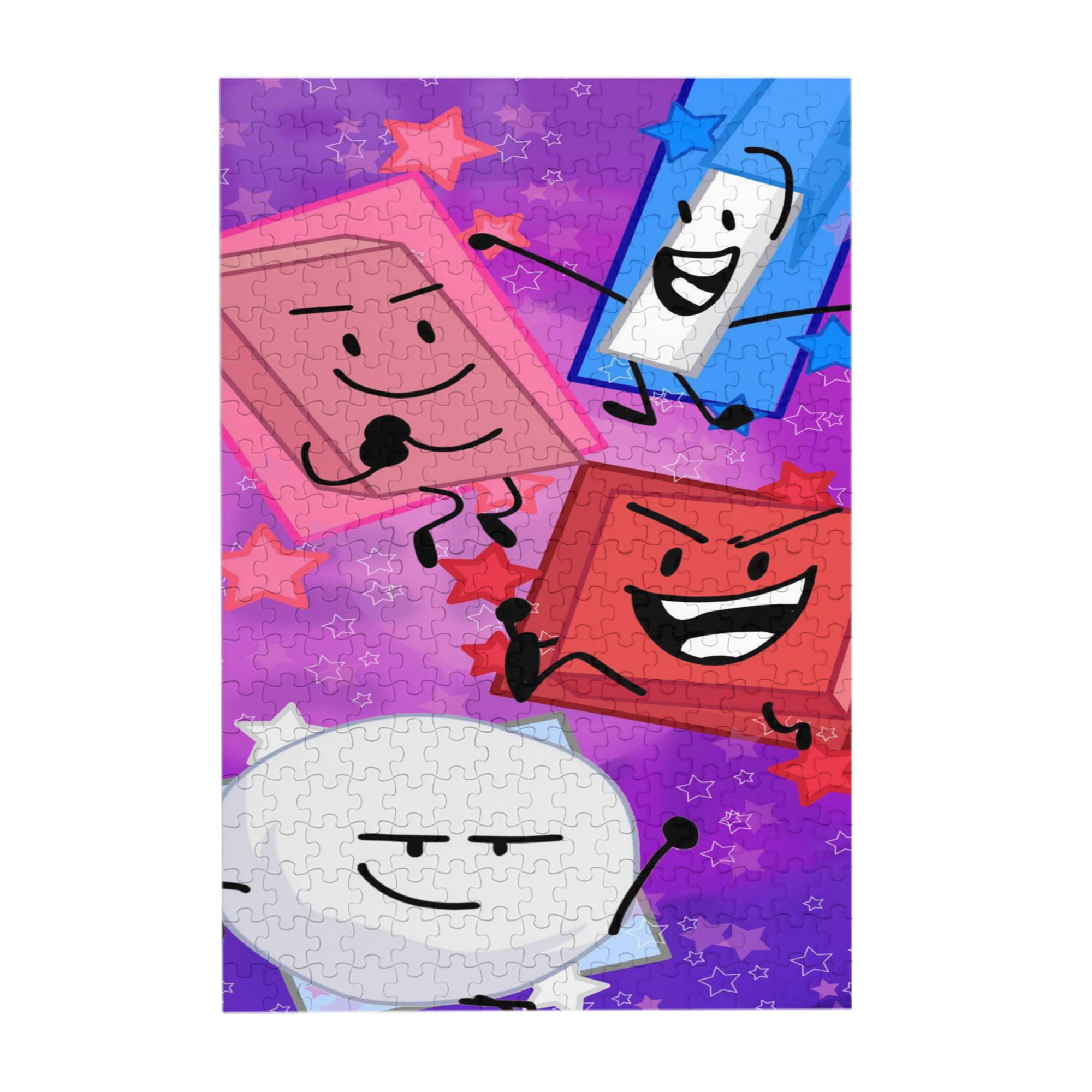 300 Pieces Game BFDI Battle For Dream Island Puzzle for Adults and ...