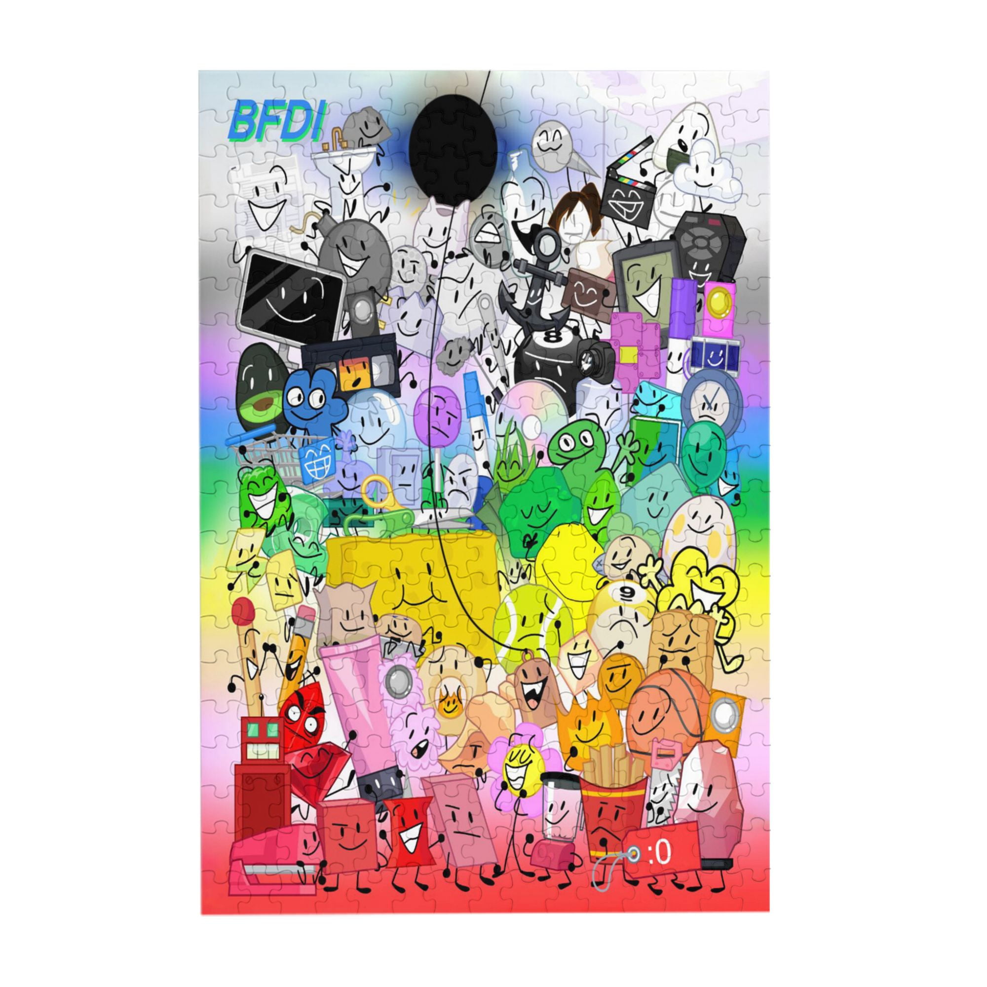 300 Pieces Game BFDI Battle For Dream Island Puzzle for Adults and ...