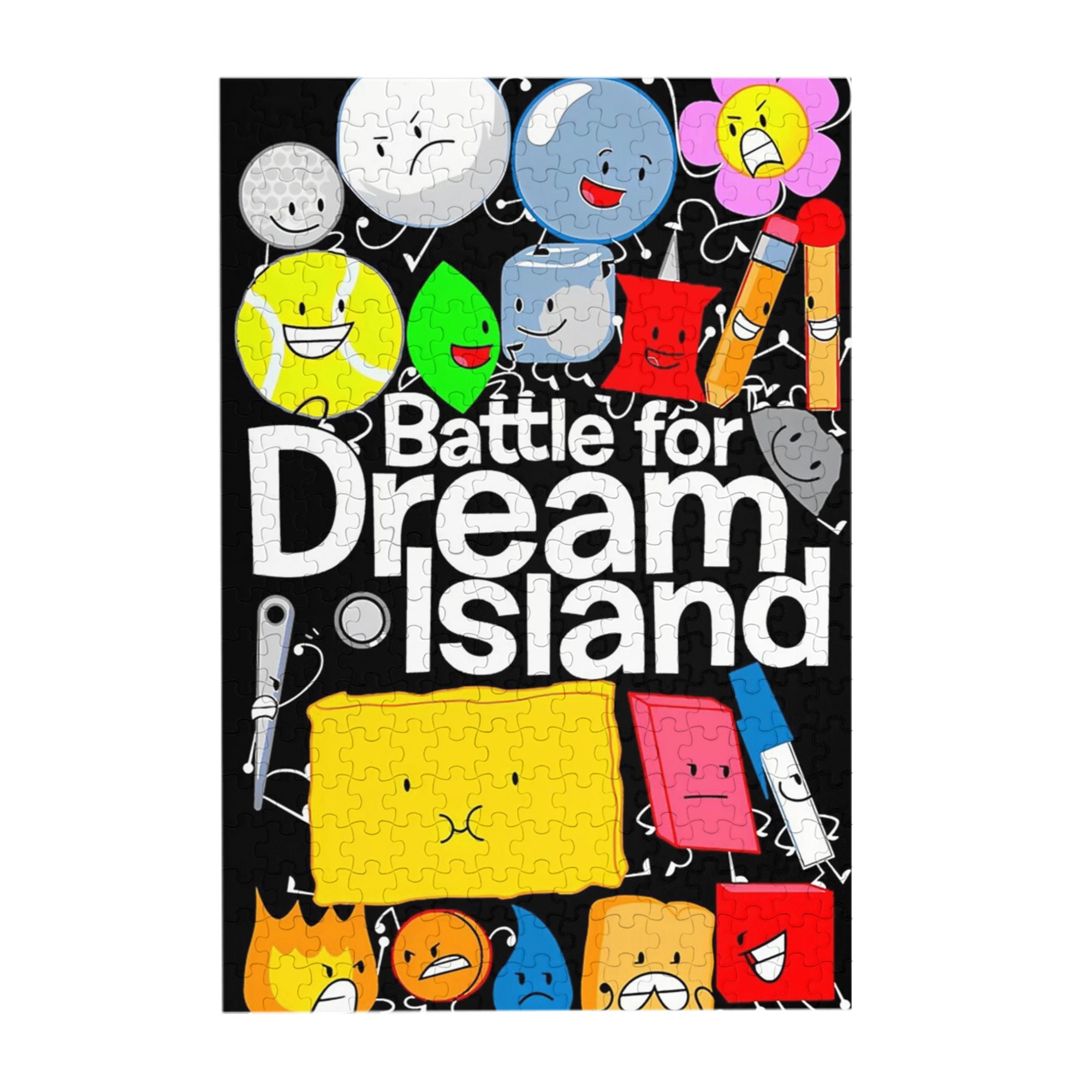 300 Pieces Game BFDI Battle For Dream Island Puzzle for Adults and ...