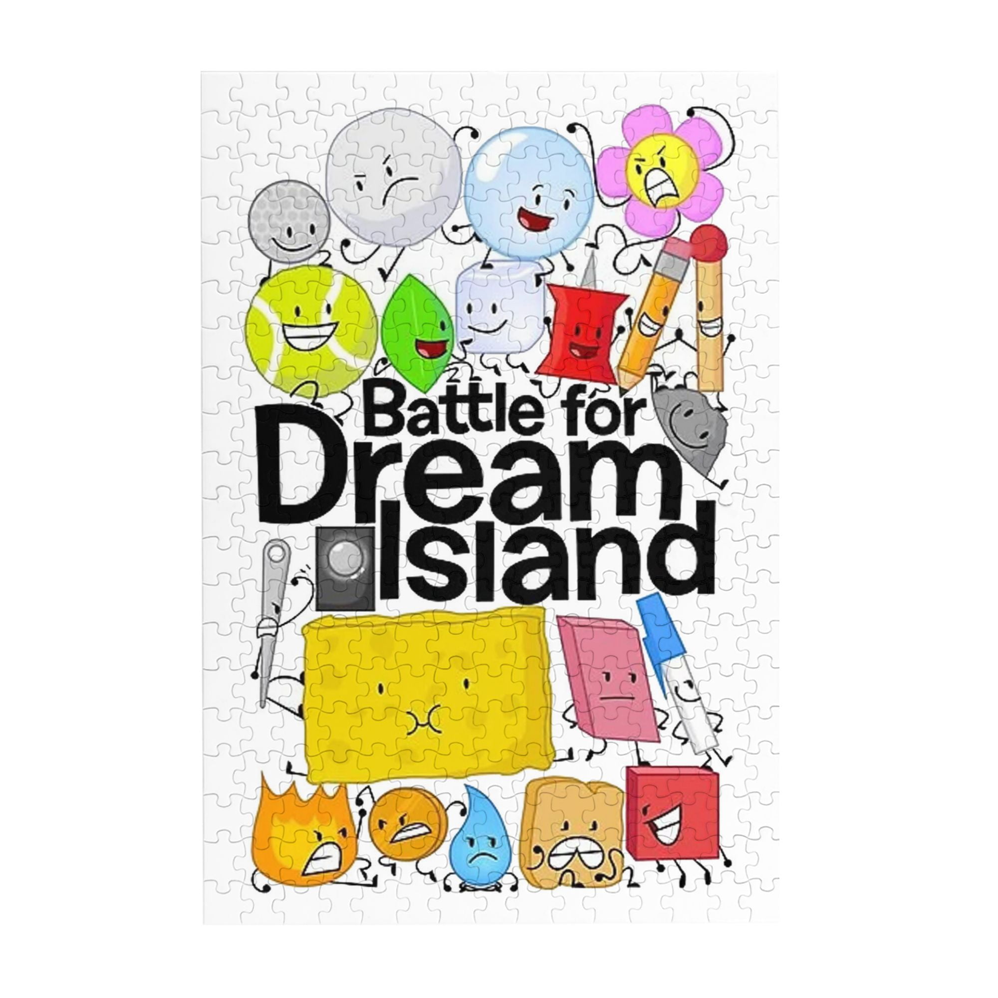 300 Pieces Game BFDI Battle For Dream Island Puzzle for Adults and ...