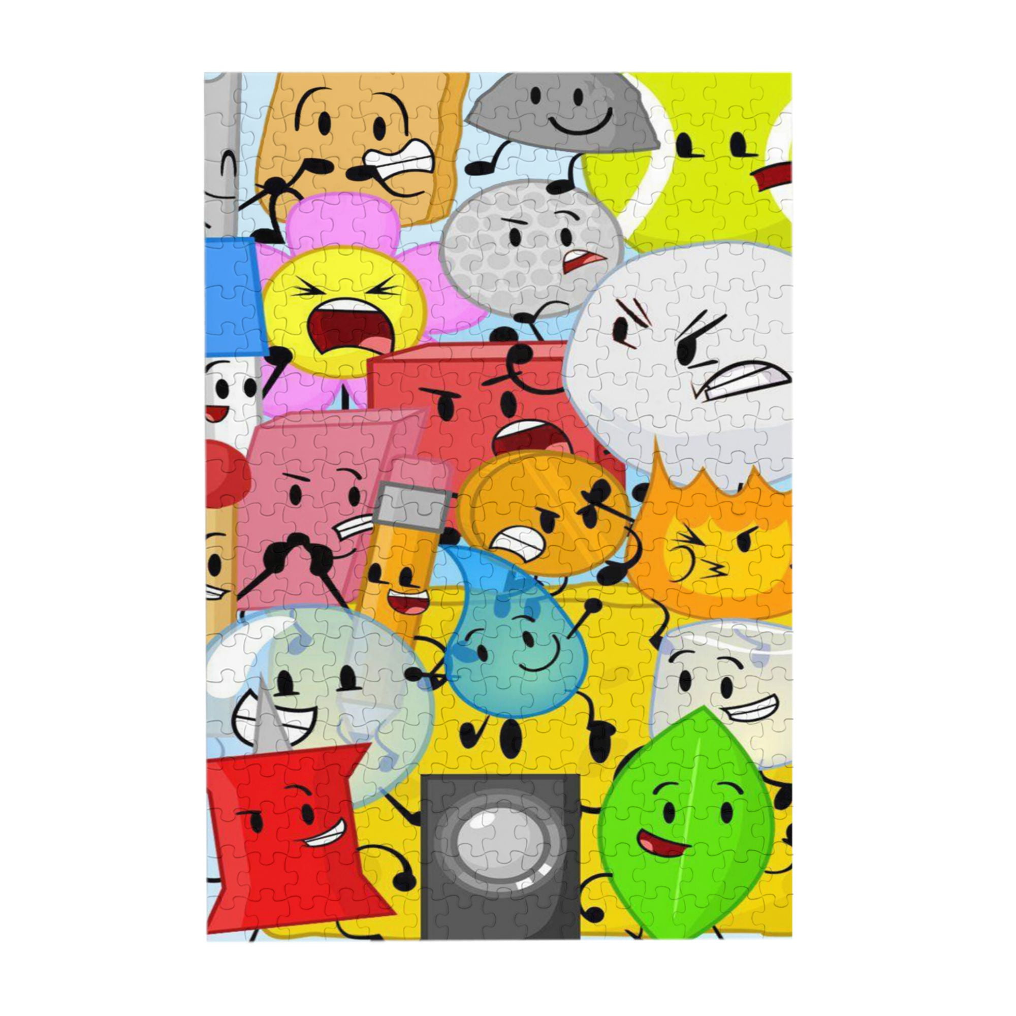 300 Pieces Game BFDI Battle For Dream Island Puzzle for Adults and ...