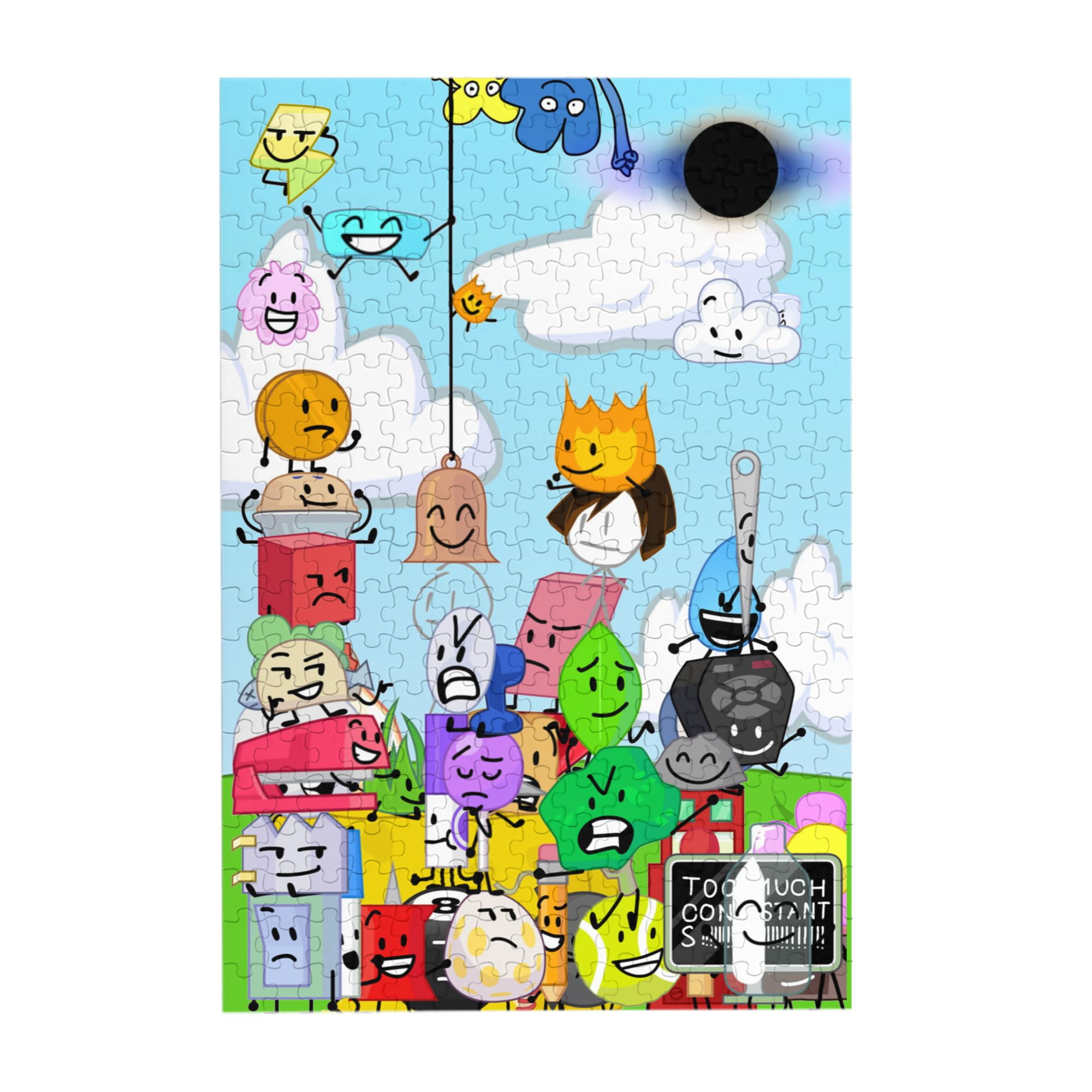 300 Pieces Game BFDI Battle For Dream Island Puzzle for Adults and ...