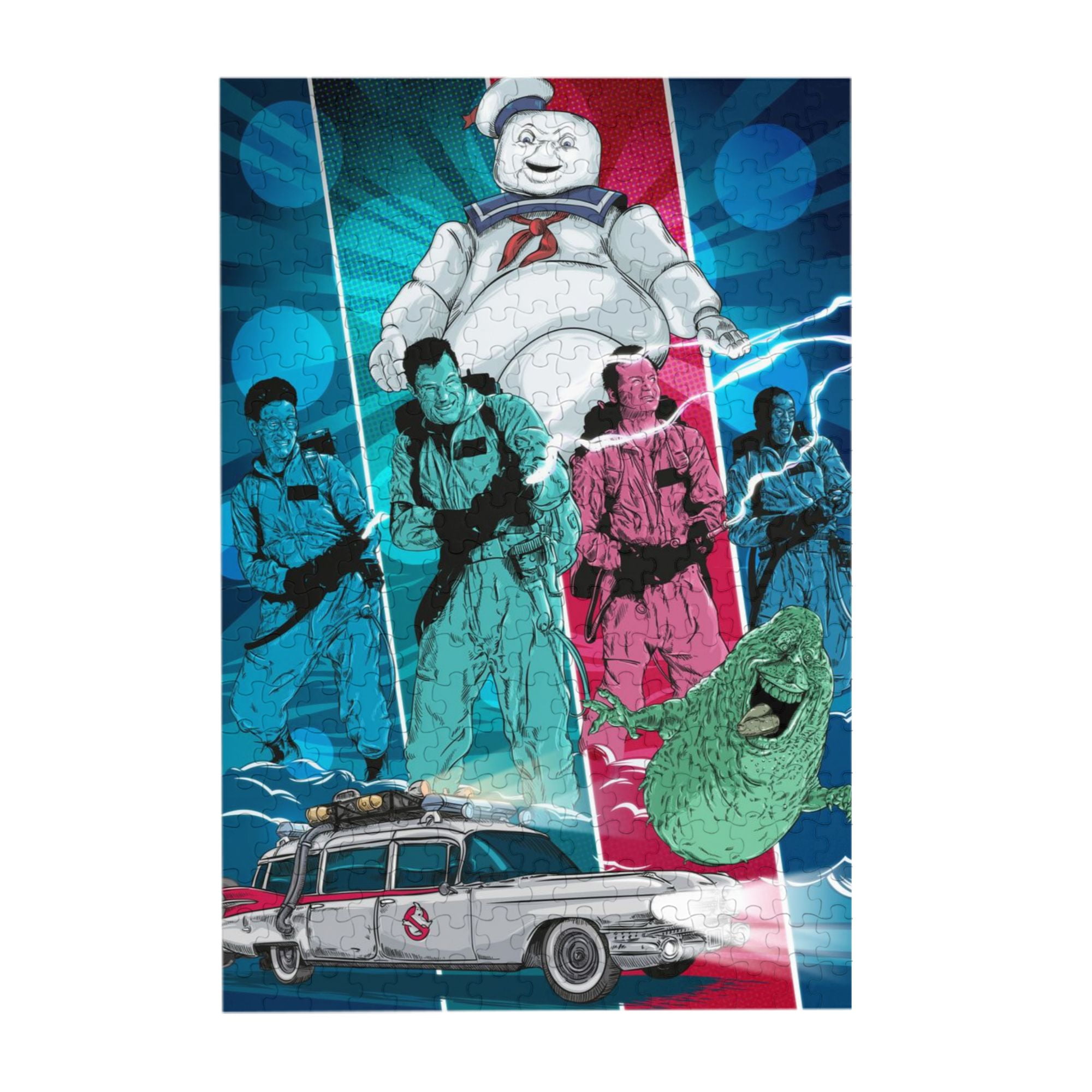 300 Pieces Ghostbuster Wooden Jigsaw Puzzles Educational Intellectual Puzzle Games For Adults ...