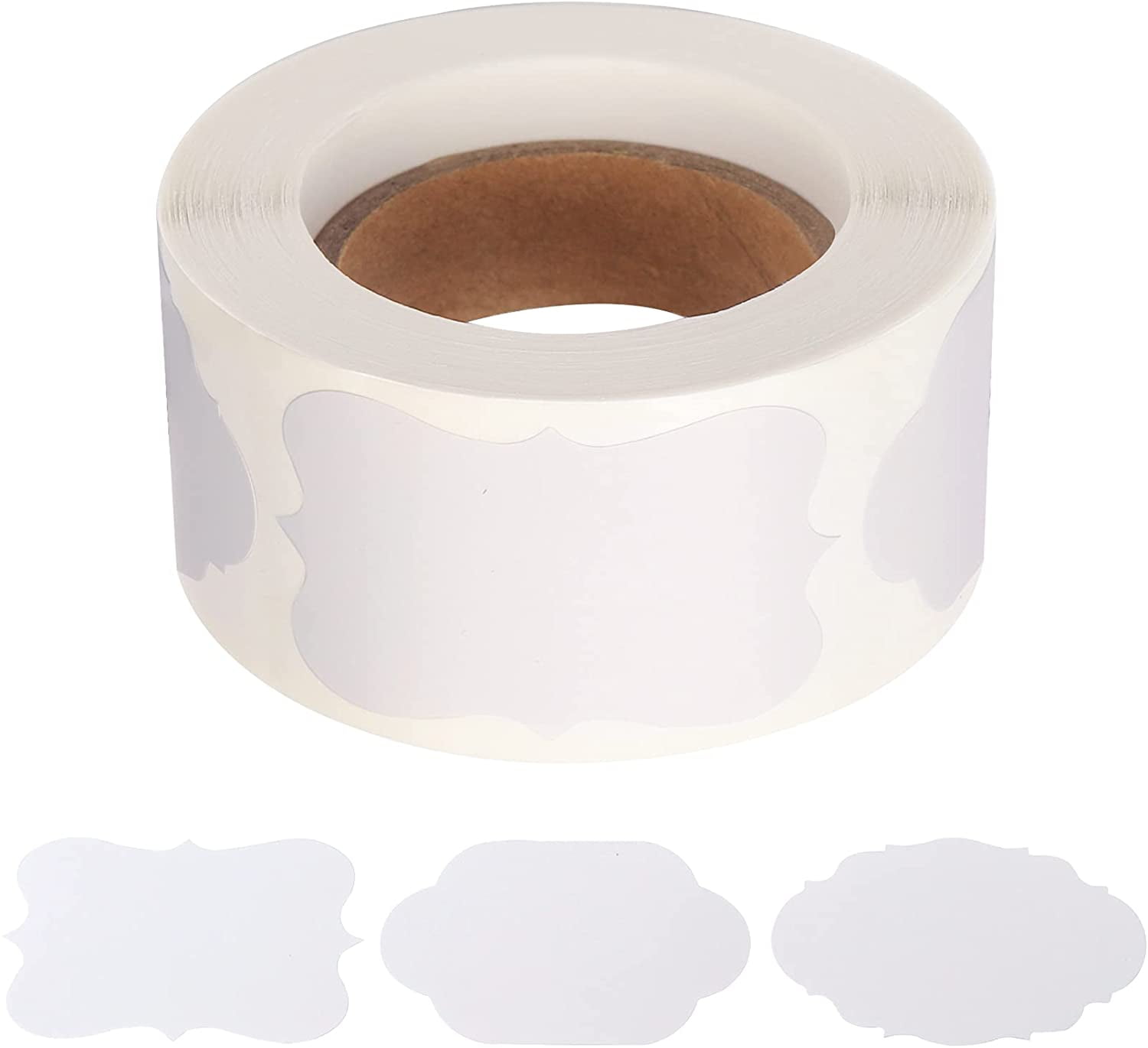 300 Pieces Gift Sticker Labels, 1.2*2inch Kraft Paper, Waterproof ...