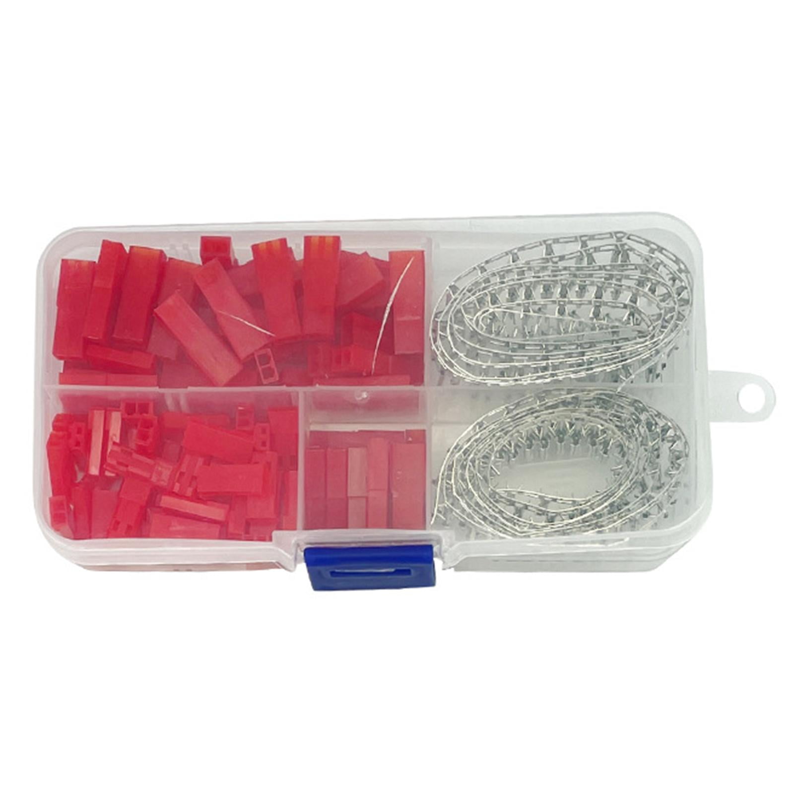 300 Pieces JST SYP Connector Plug 2P Cable Male and Female Connector Crimp Terminal Connector ...