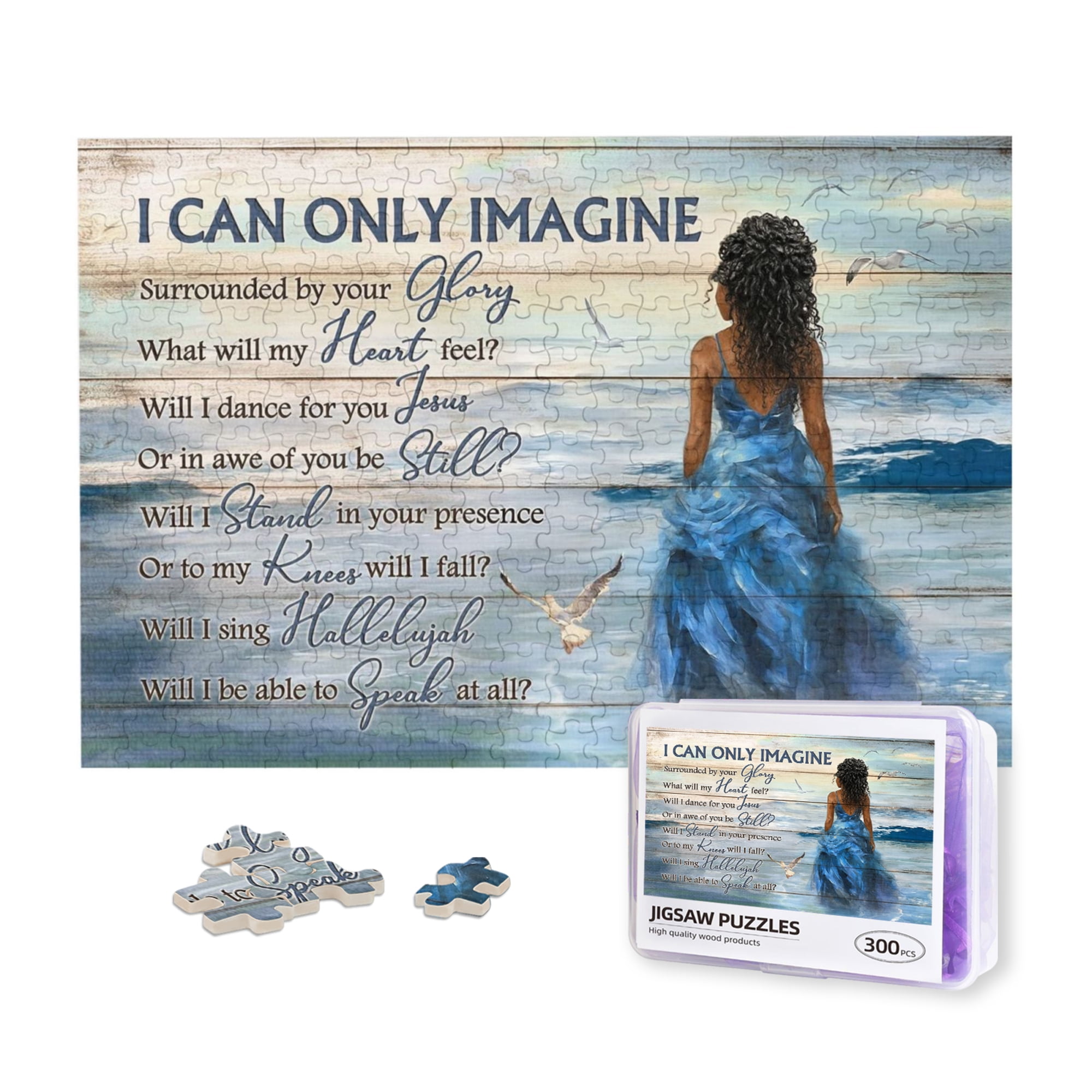 300 Pieces Jigsaw Puzzles for Adults African Woman - Black Women I Can ...