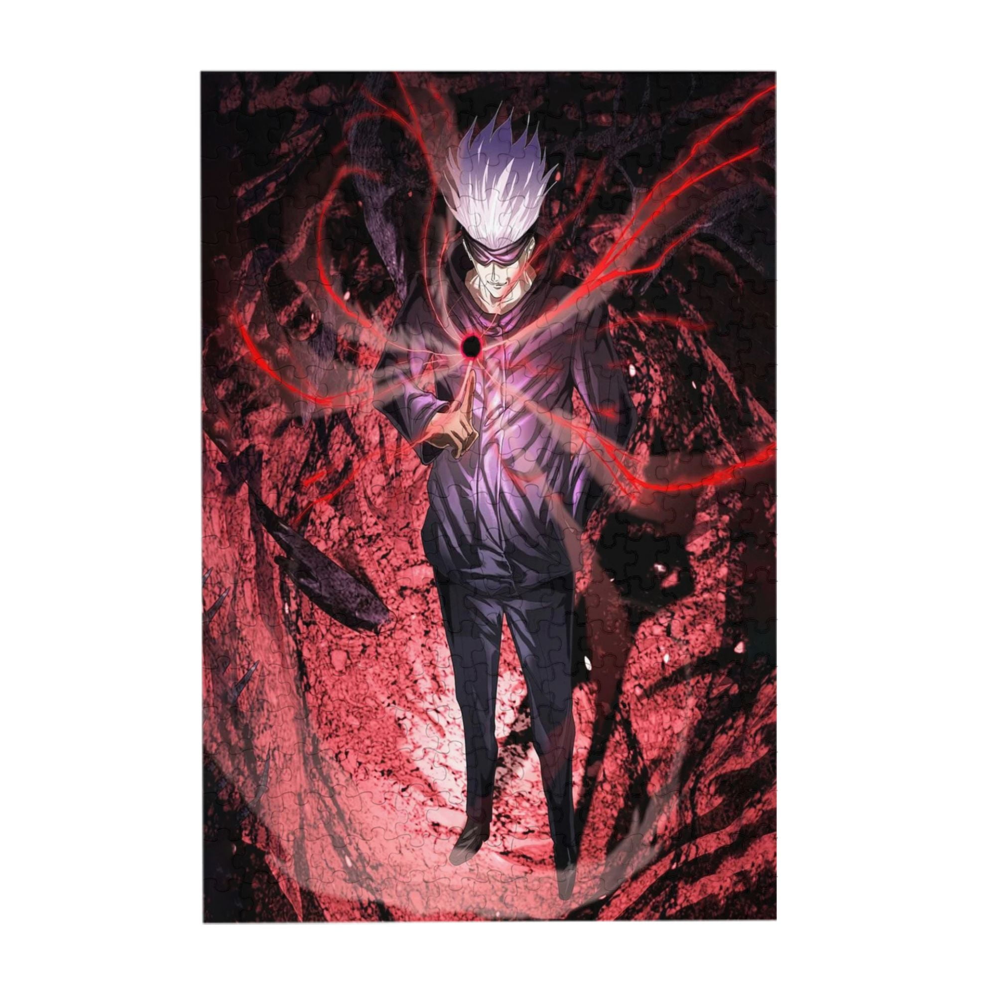 300 Pieces Jujutsu Kaisen Gojo Puzzle for Adults and Teenagers Cartoon ...