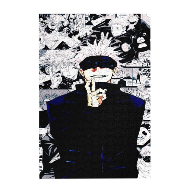 300 Pieces Jujutsu Kaisen Gojo Puzzle for Adults and Teenagers Cartoon ...