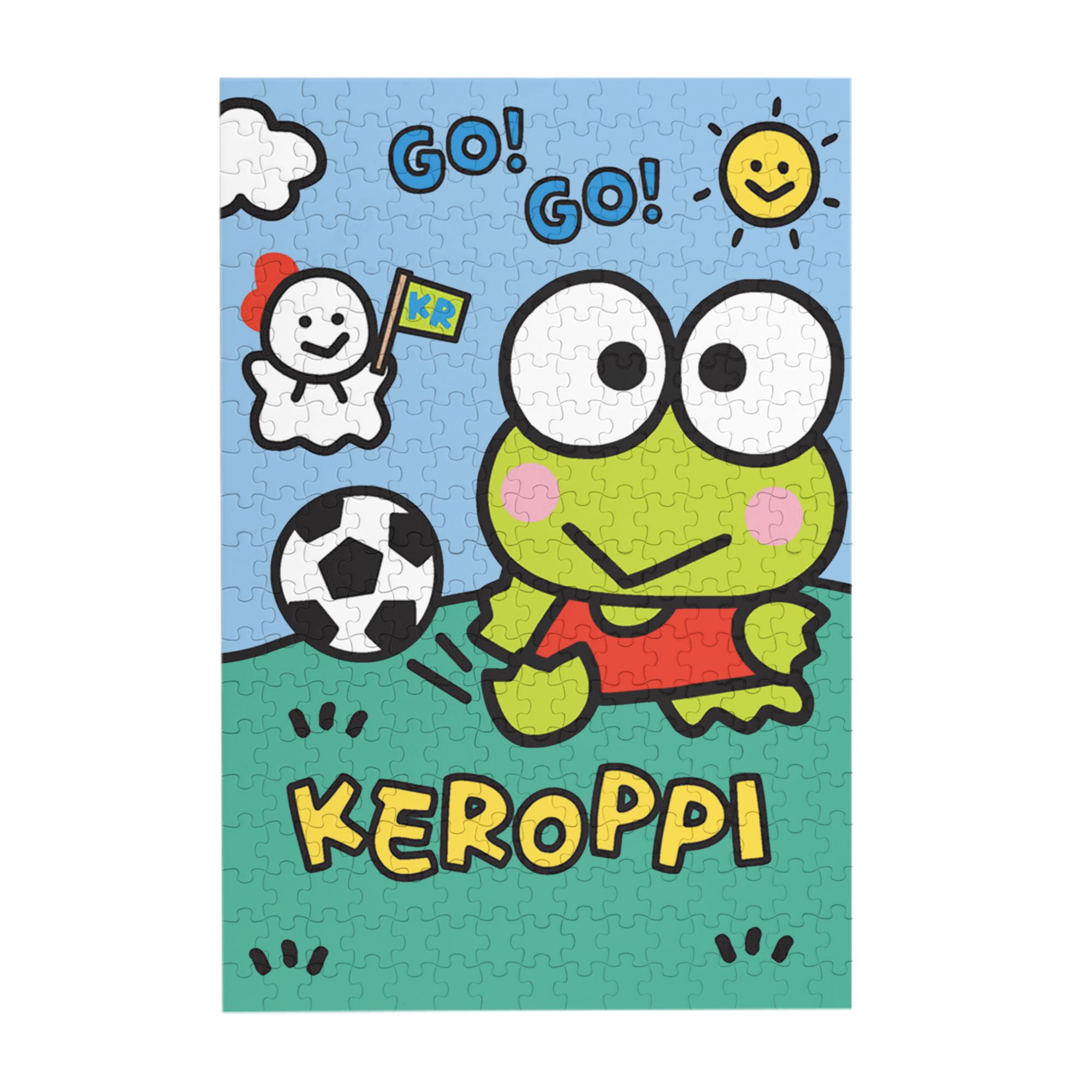 300 Pieces Keroppi Wooden Jigsaw Puzzles Educational Intellectual ...