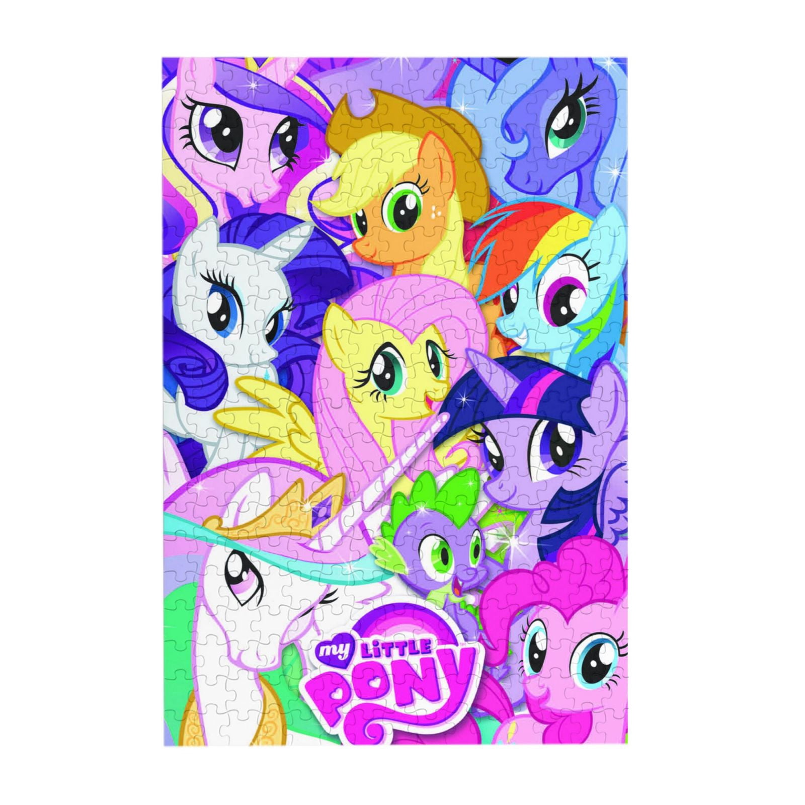 300 Pieces My Lit-tle Pony Jigsaw Puzzles for Adults Cartoon Wooden ...