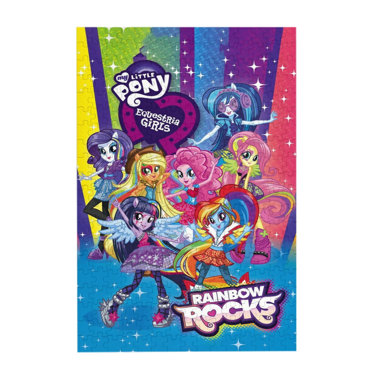 300 Pieces My Lit-tle Pony Jigsaw Puzzles for Adults Cartoon Wooden ...