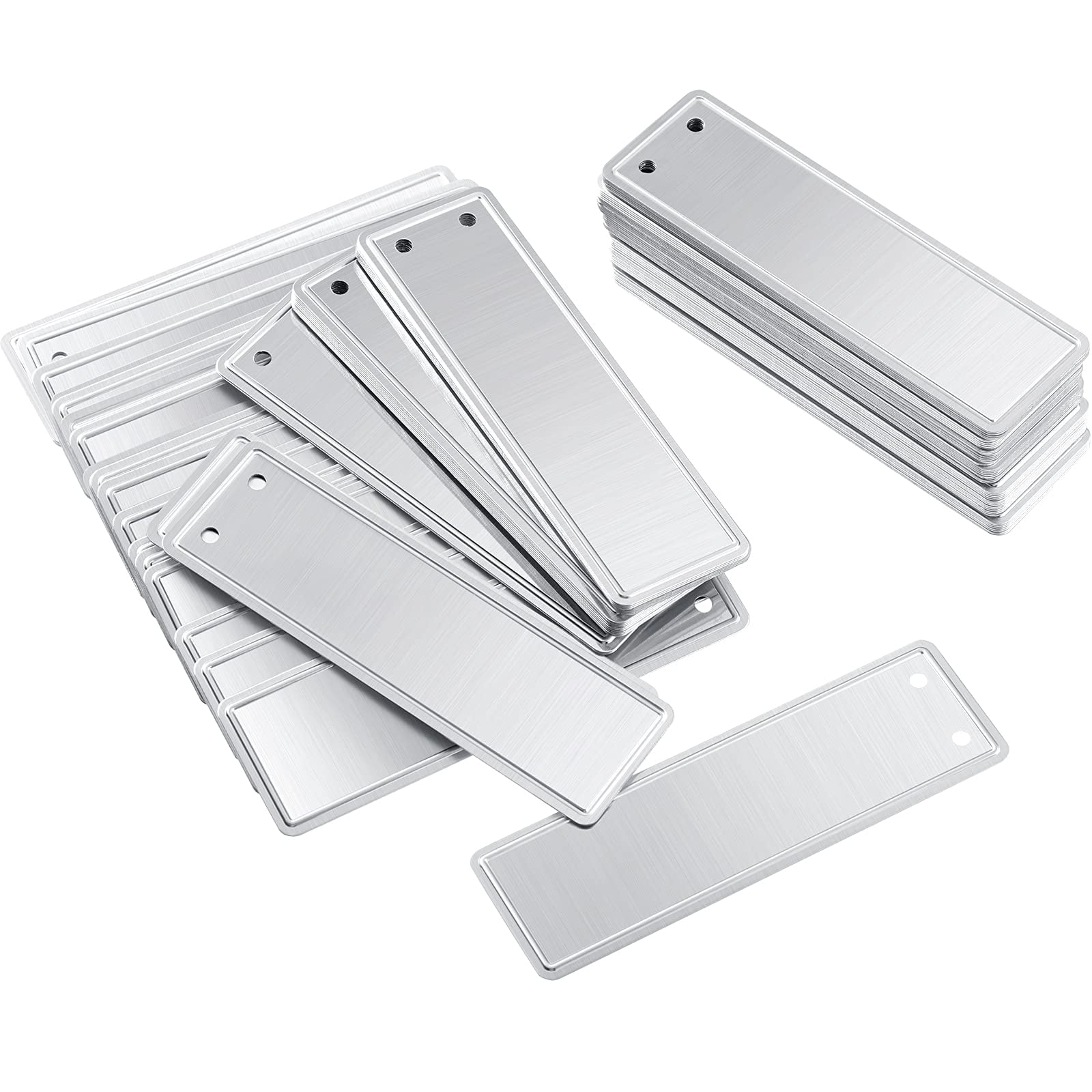 300 Pieces Metal Plant Labels Double Sided Metal Plant Tags Waterproof ...
