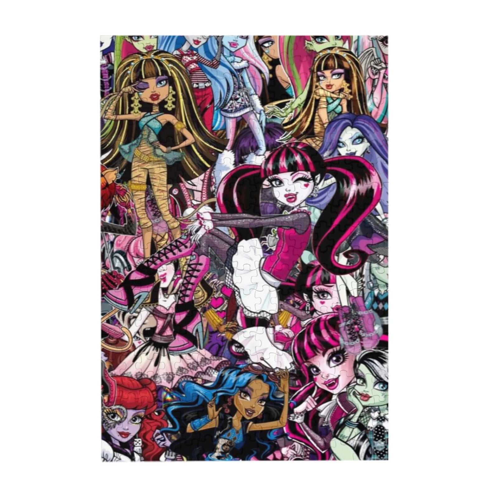 300 Pieces Mon-Ster High Jigsaw Puzzles Cartoon Anime Picture Puzzle ...