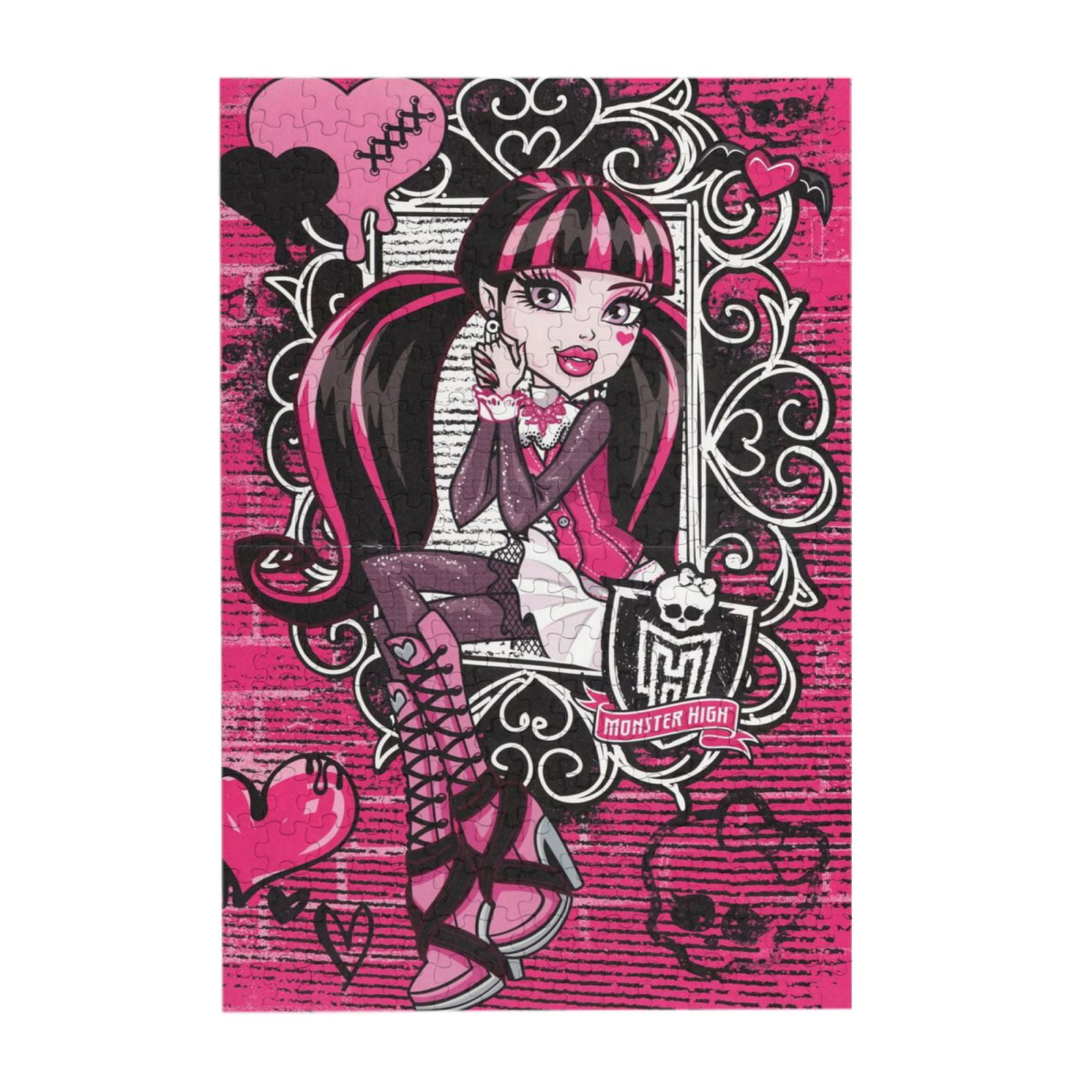 300 Pieces Mon-Ster High Jigsaw Puzzles Cartoon Anime Picture Puzzle ...