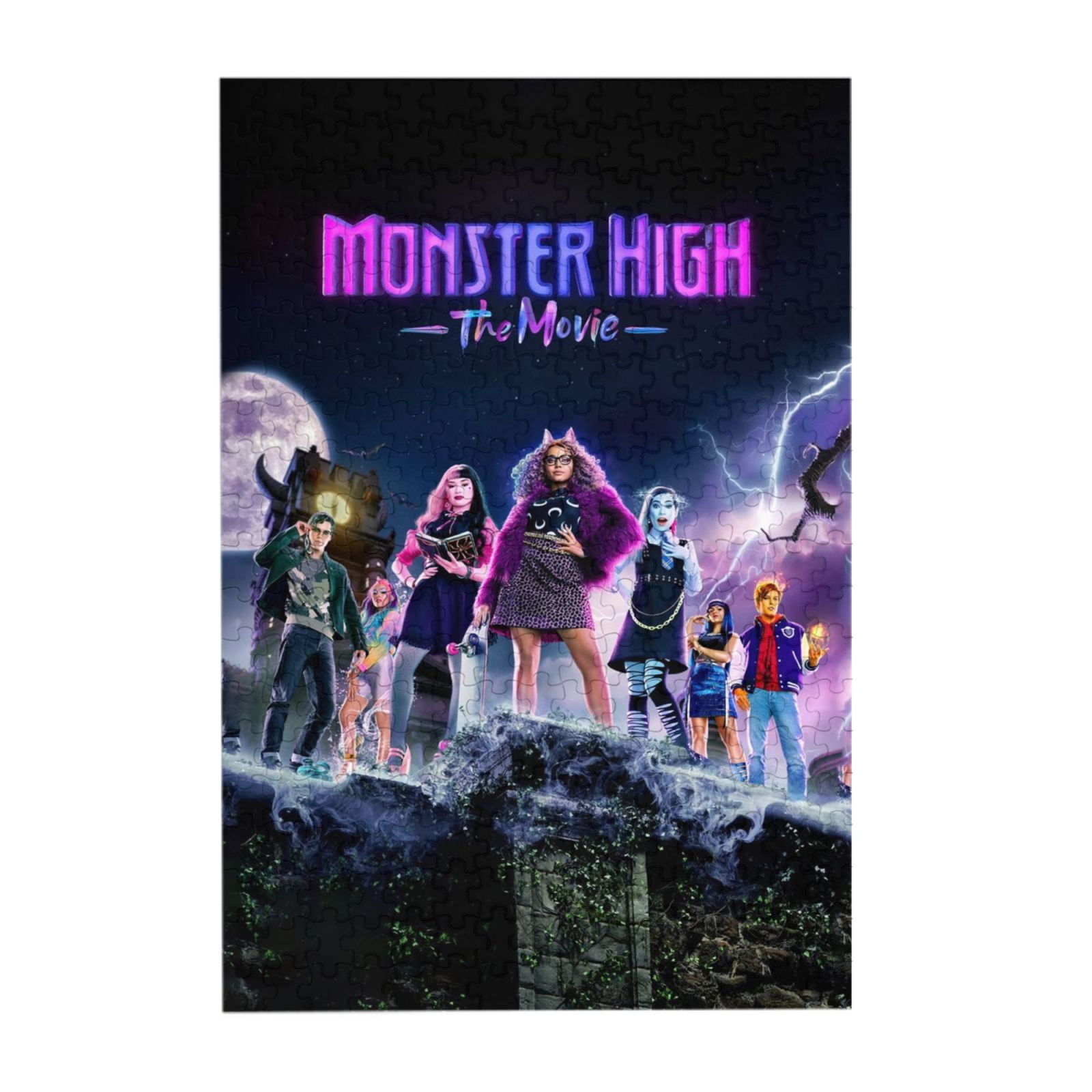 300 Pieces Mon-Ster High Jigsaw Puzzles Cartoon Anime Picture Puzzle ...