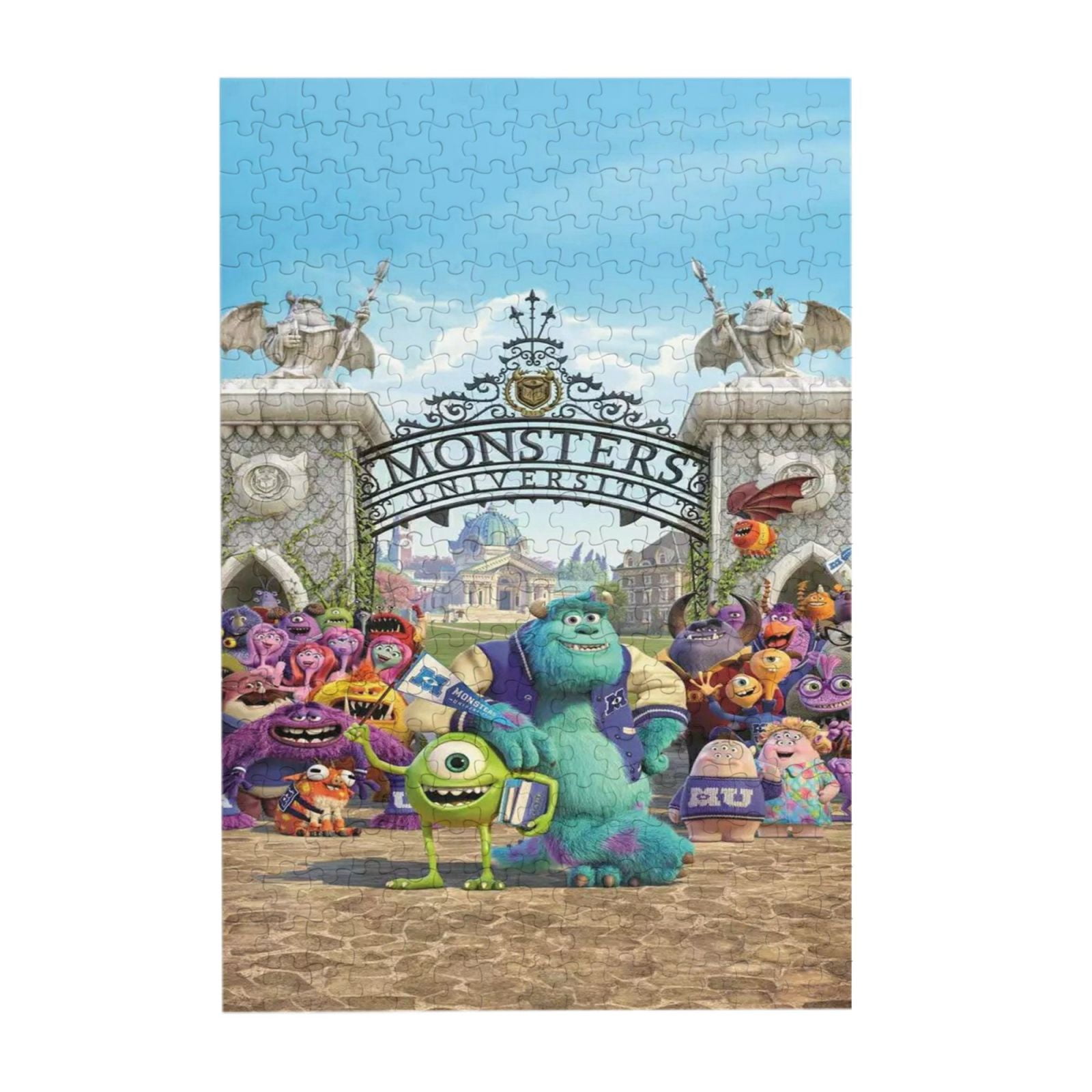 300 Pieces Monster Inc Jigsaw Puzzles for Adults Cartoon Wooden Puzzle ...