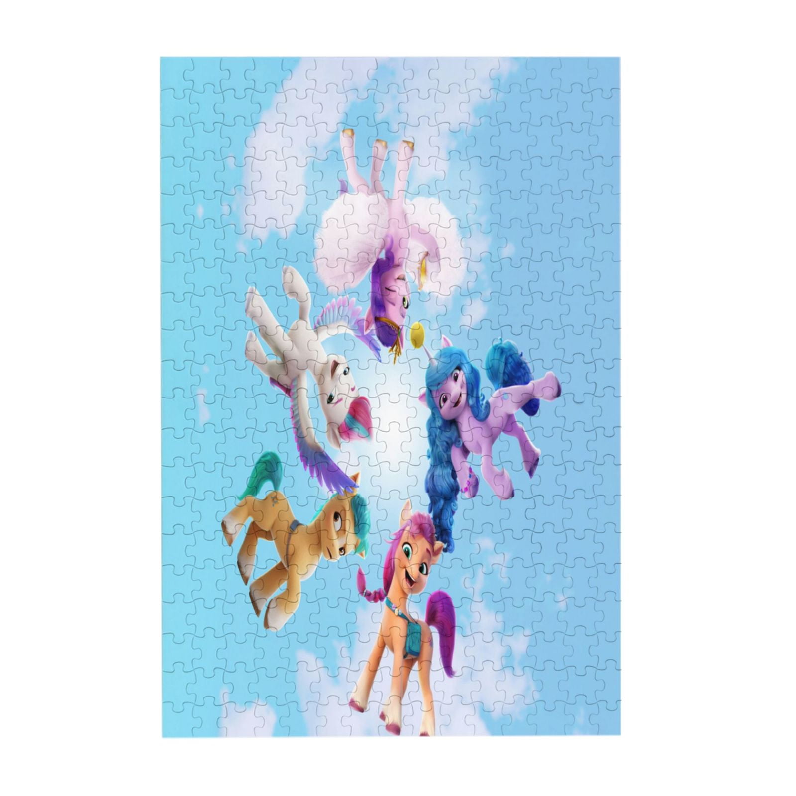 300 Pieces My Lit-tle Pony Jigsaw Puzzles for Adults Cartoon Wooden ...