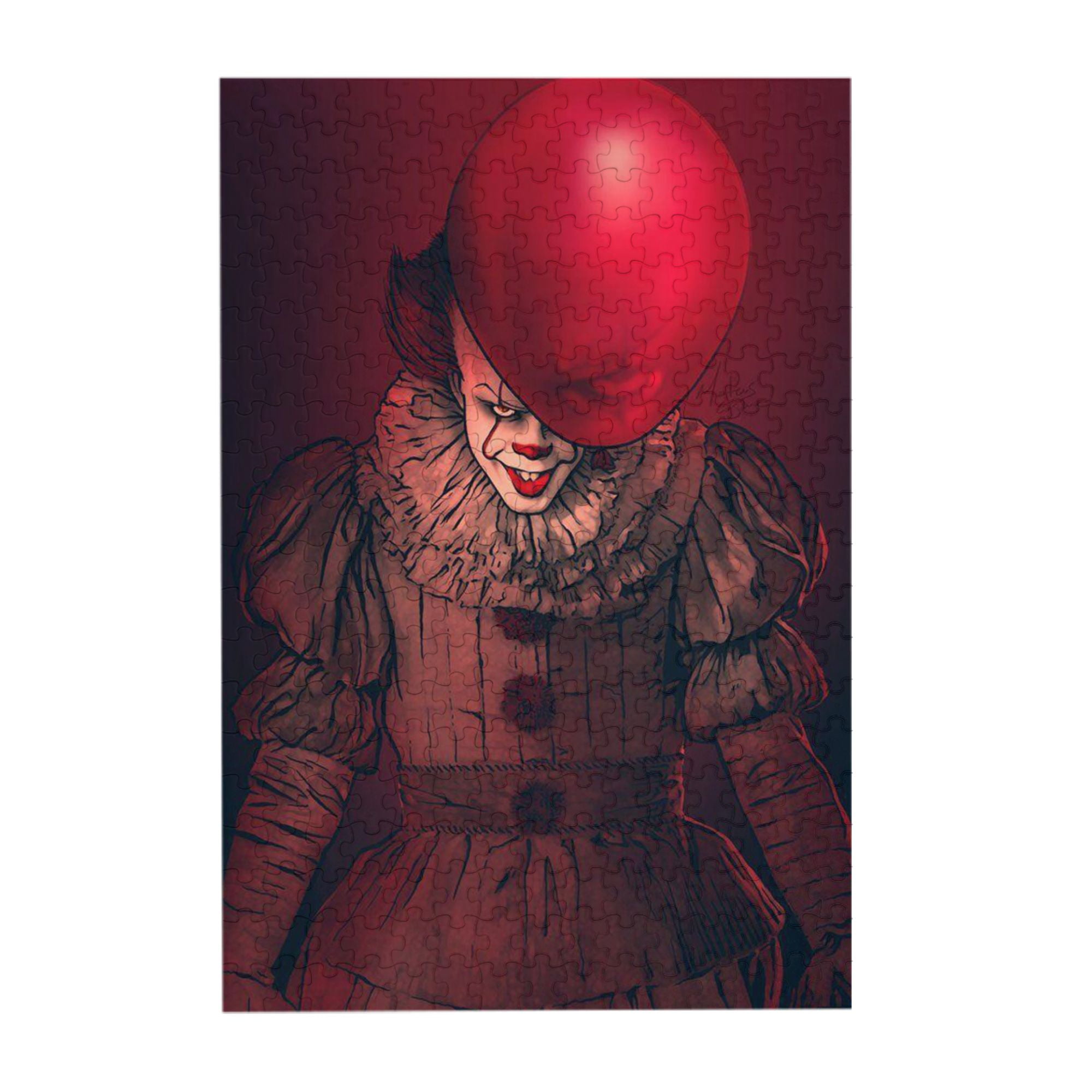 300 Pieces Pennywise Puzzle for Adults and Teenagers Cartoon Jigsaw ...