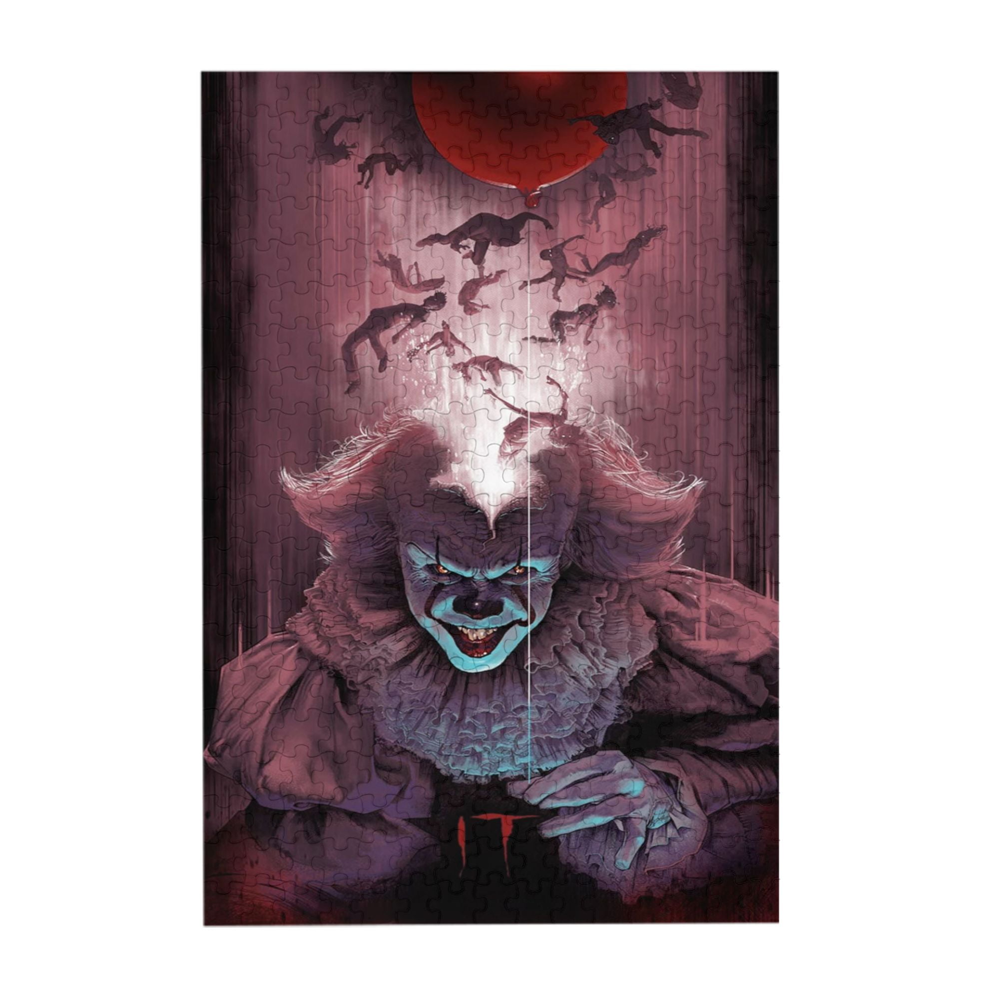 300 Pieces Pennywise Puzzle for Adults and Teenagers Cartoon Jigsaw ...