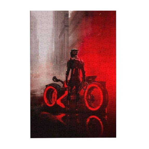 300 Pieces Tron Ar-,e Jigsaw Puzzles for Adults Cartoon Wooden Puzzle ...