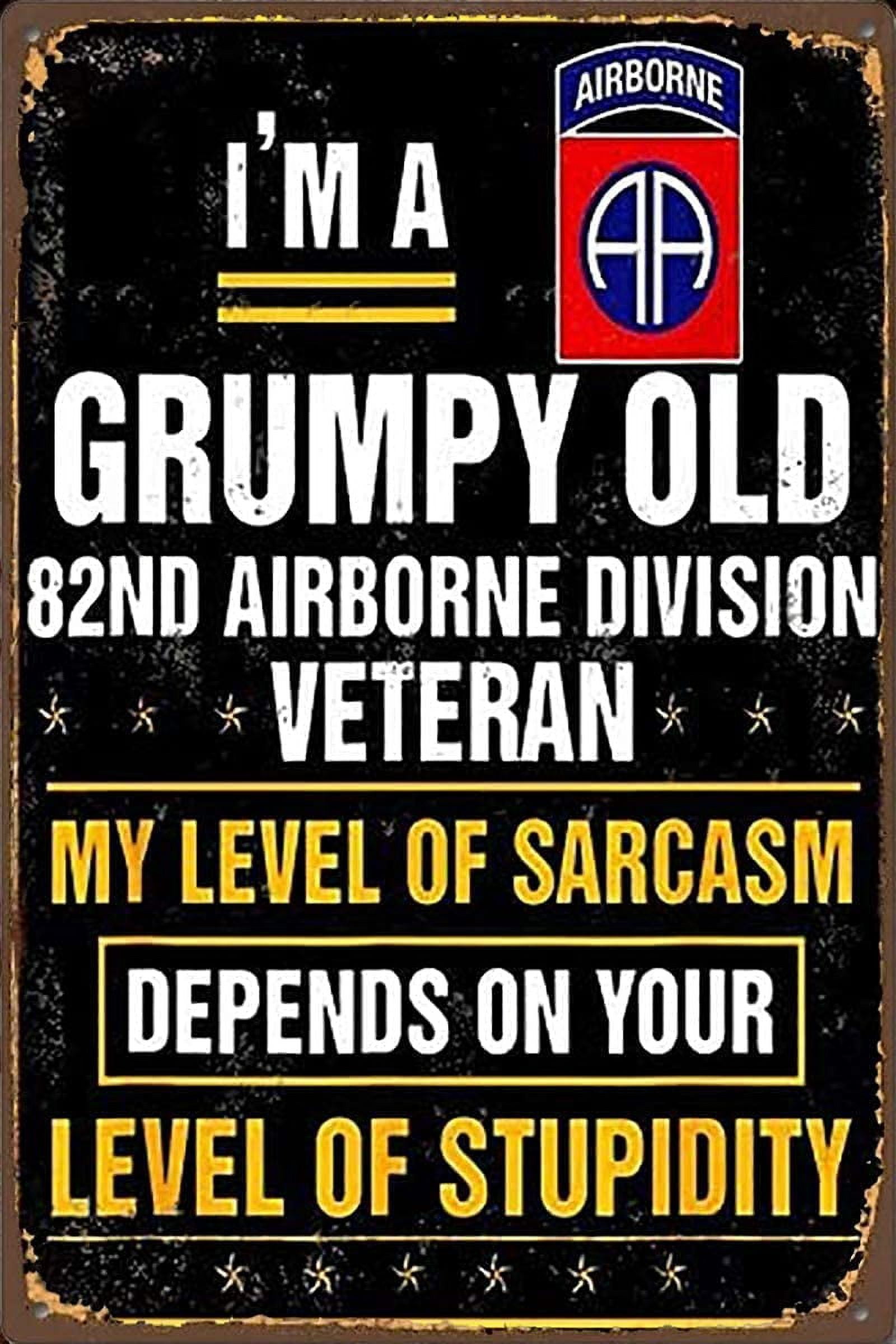 300 Pieces Wooden Jigsaw Puzzles For Adults- I'm A Grumpy Old 82nd ...