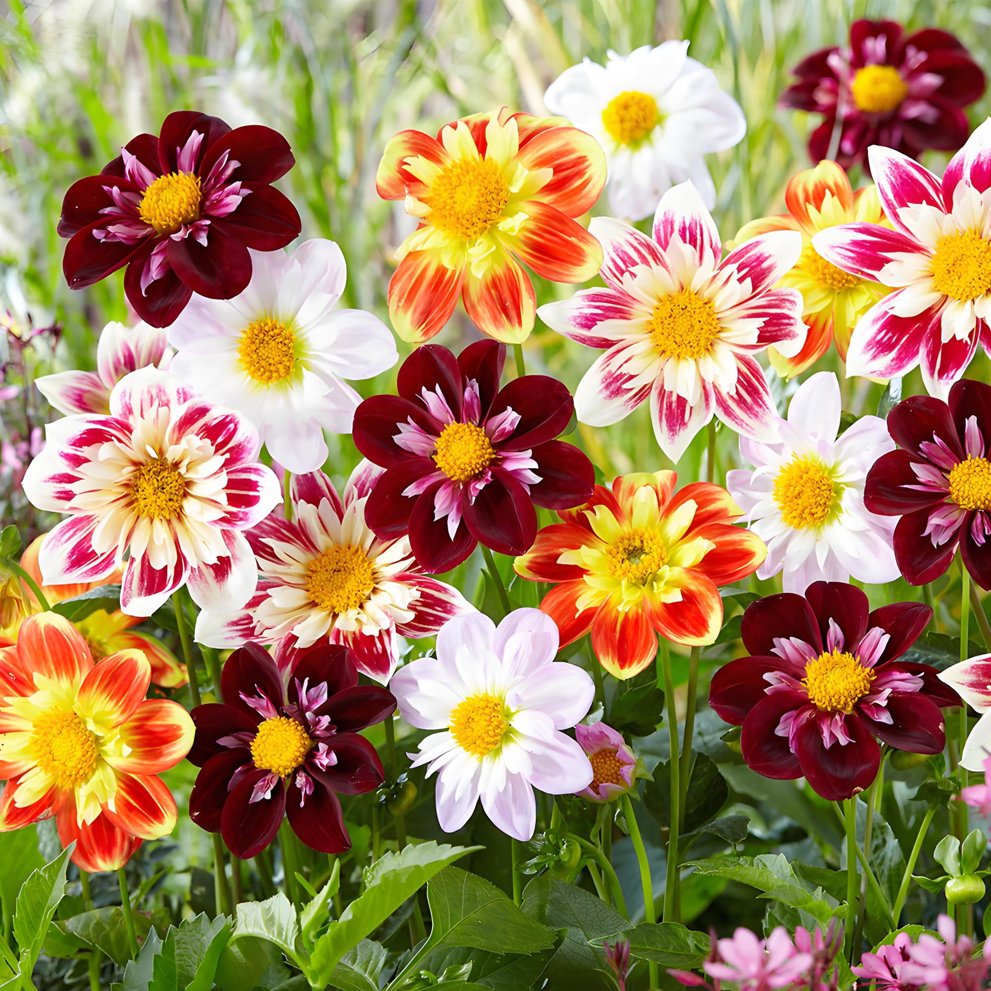 300+ Seeds PerennialITSC Dahlia Dandy Seeds for Planting Outdoor ...