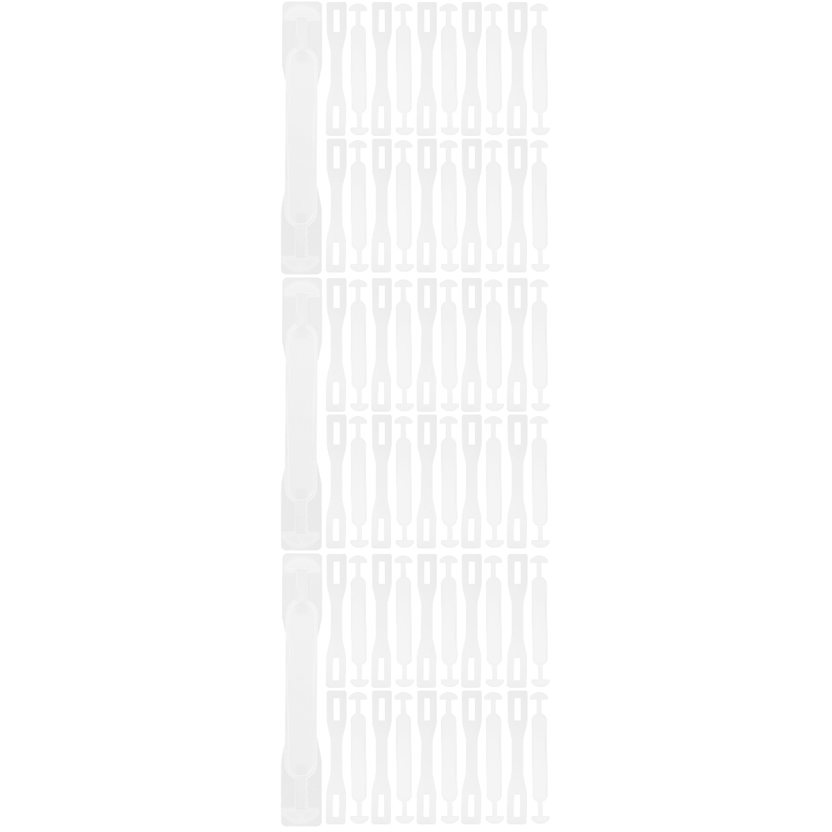 300 Sets Carrying Shipping Handle Diy Plastic Grab Handle Lifting ...