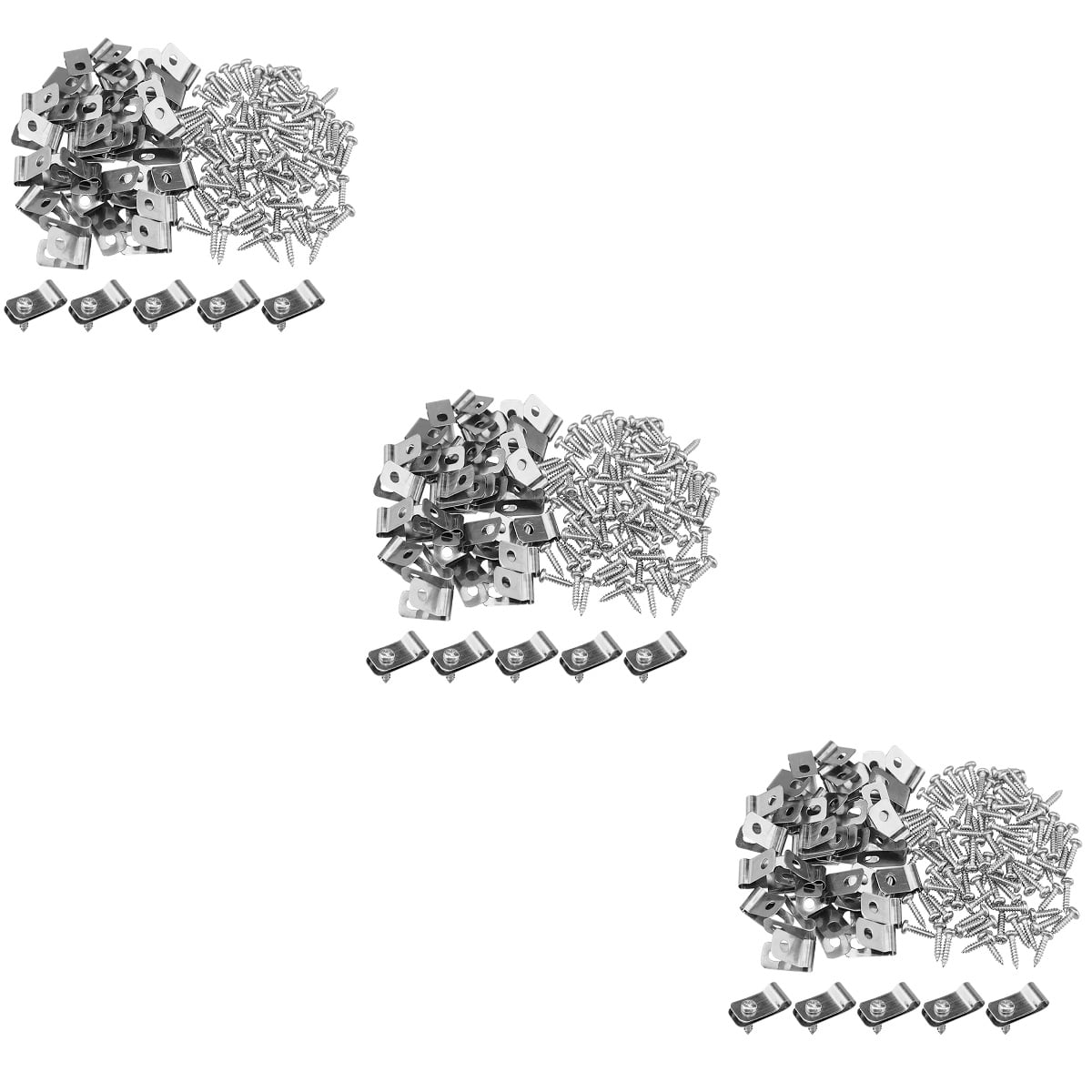 300 Sets Wire Fence Clips Cattle Panel Cage Clips Fence Clamp Wire Clip ...