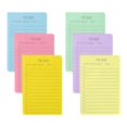 300 Sheets Colorful Note Paper 6x4Inch Notes Pad Lined Pocket Notepads ...