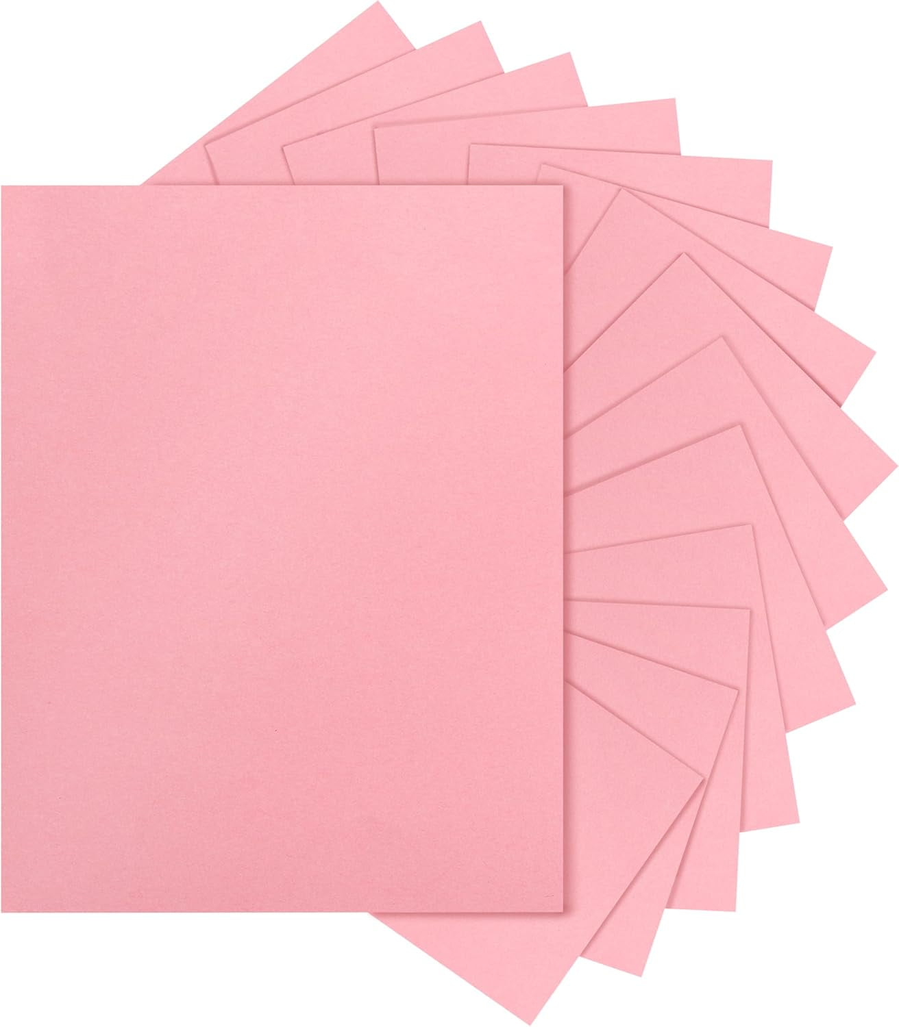 300 Sheets Pink Cardstock 8.5 x 11 Printer Paper, 75lb Premium Crafting ...