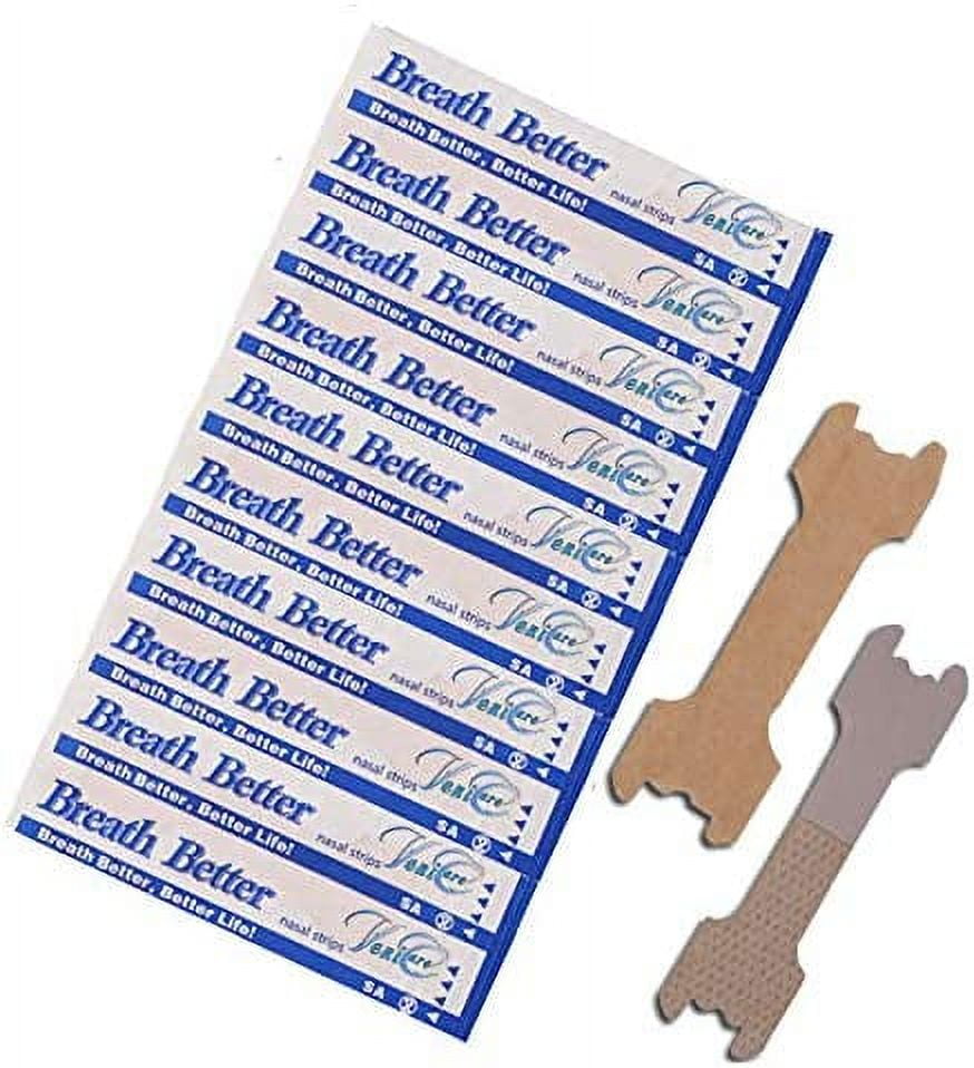 300 Strips Nasal Strips (Large/Tan) Breath Better/Reduce Snoring Right ...