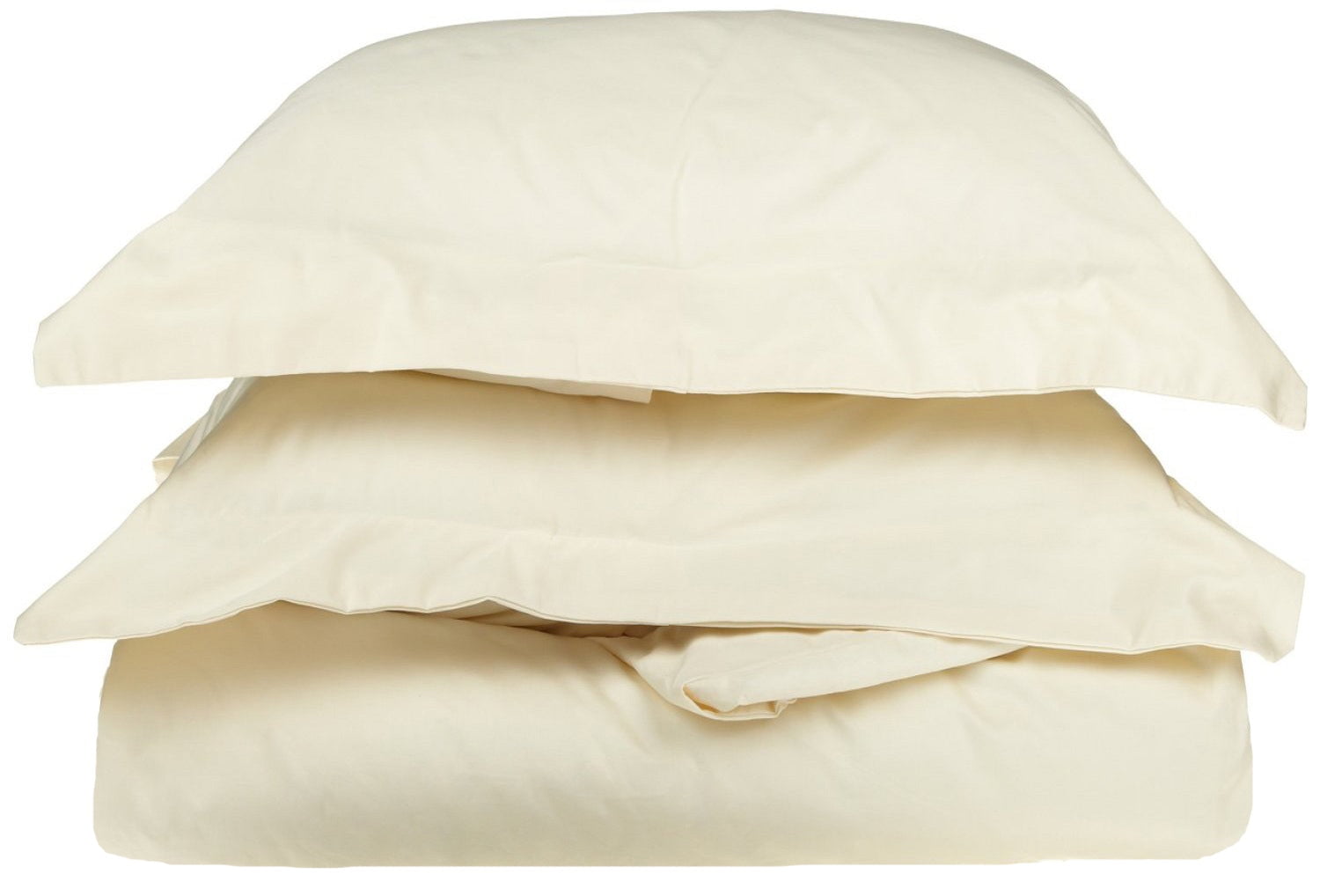 300-Thread Count 100% Egyptian Cotton Lightweight Solid Duvet Cover Set ...