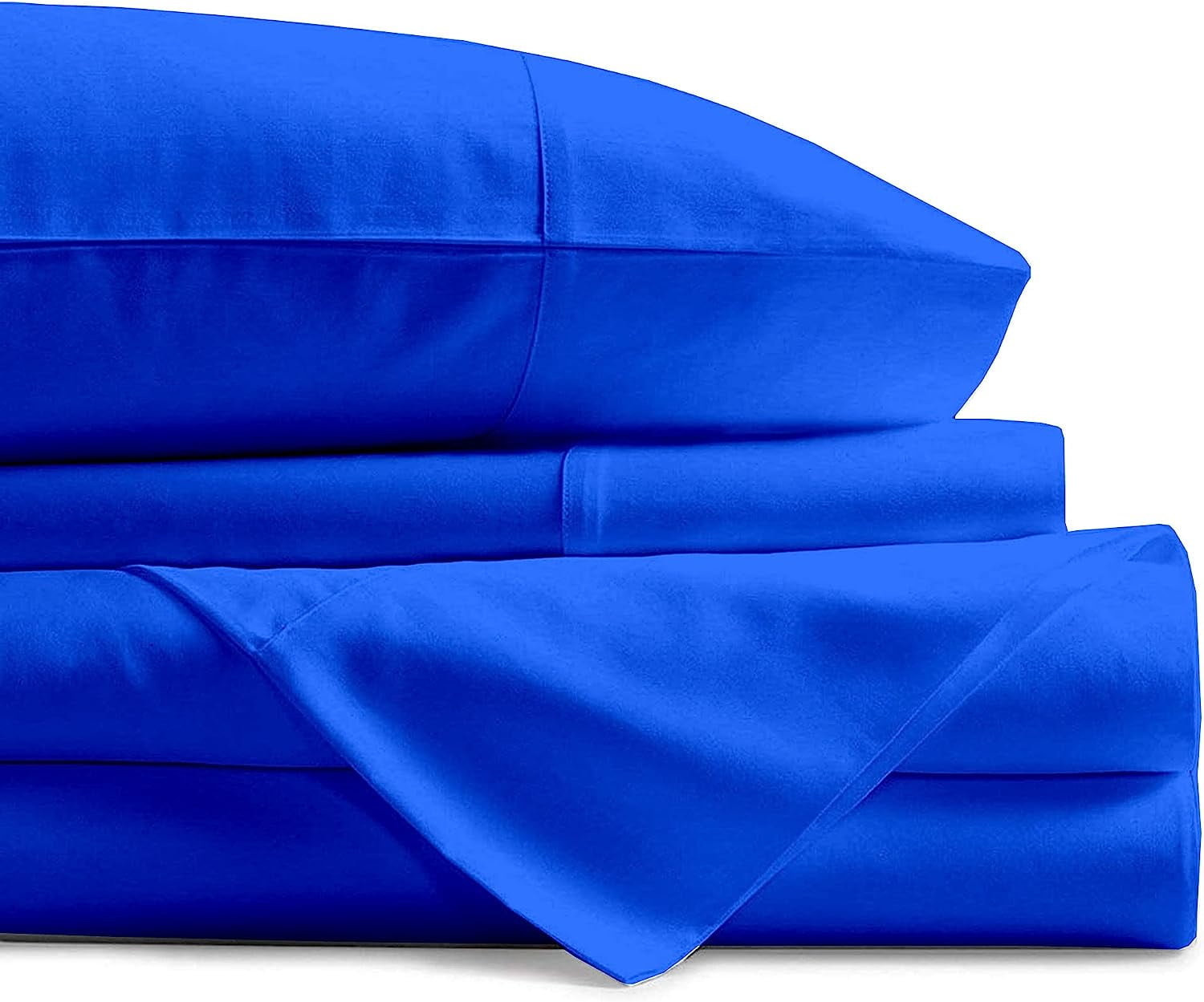 300 Thread Count Sheet Set 4 Piece - Extra Soft 100% Egyptian Cotton 18 ...