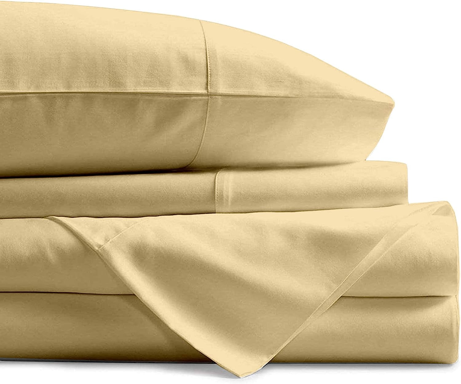 300 Thread Count Sheet Set 4 Piece - Extra Soft 100% Egyptian Cotton 18 ...