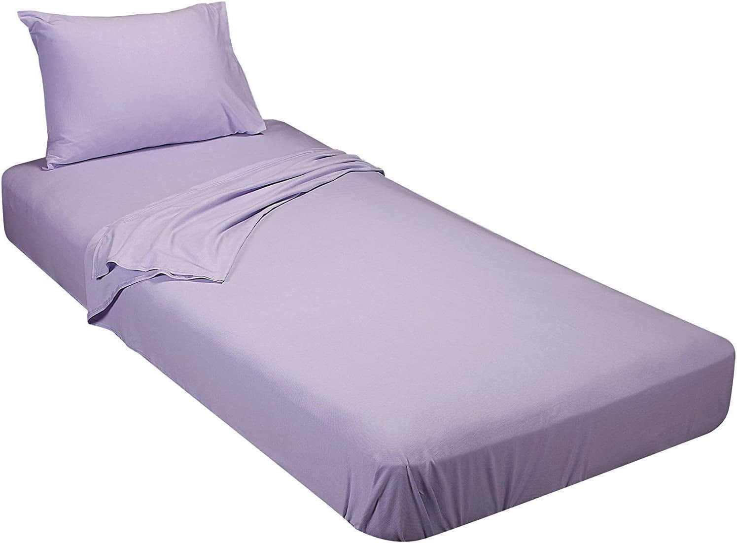 300 Threat Count 100 % Egyptian Cotton 4-Pcs Sheets for Cot Bunk Bed ...